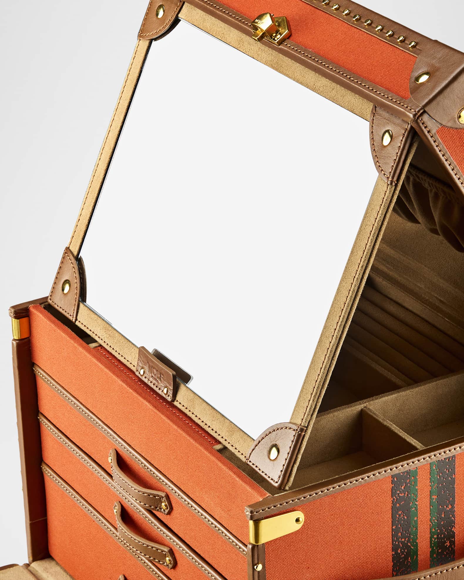 WOLF Ida Trunk Jewelry Box | Neiman Marcus