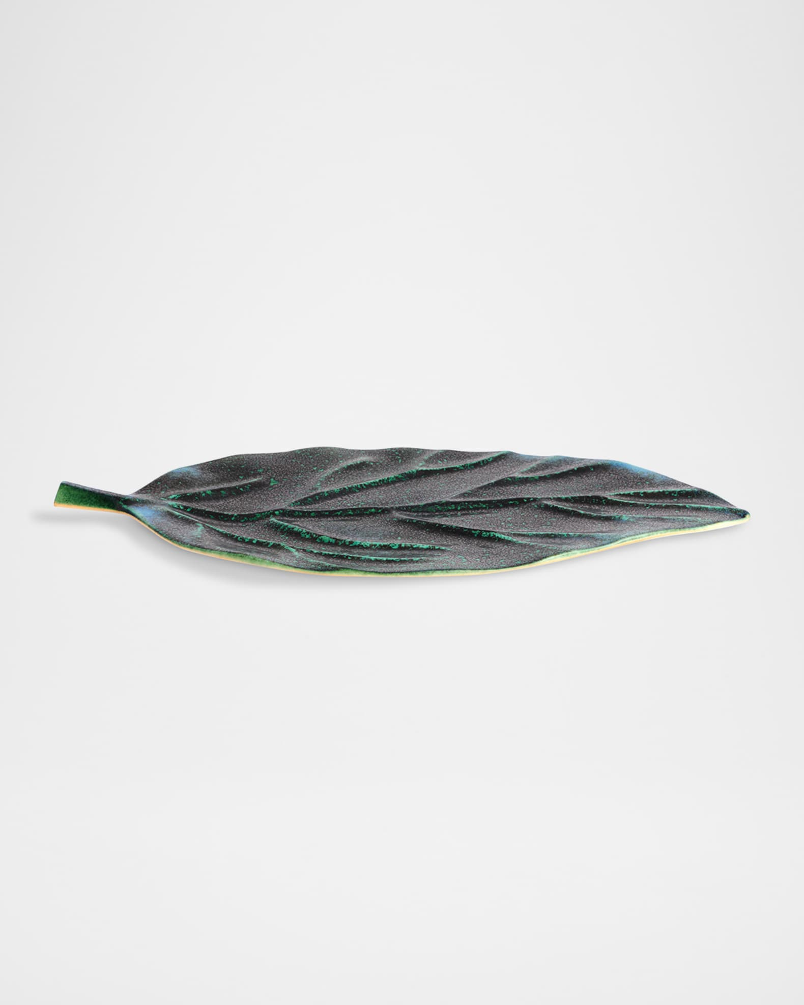 L'Objet Cenote Large Leaf Platter | Neiman Marcus