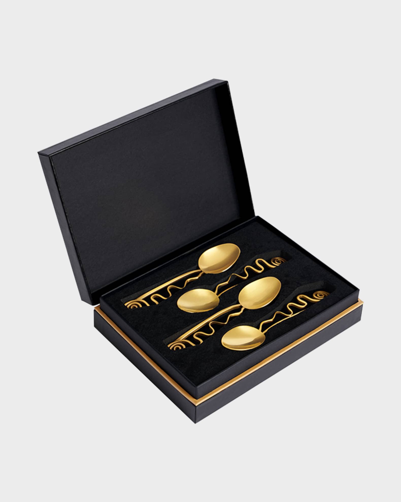 L'Objet Spirale Cocktail Spoons, Set of 4 | Neiman Marcus