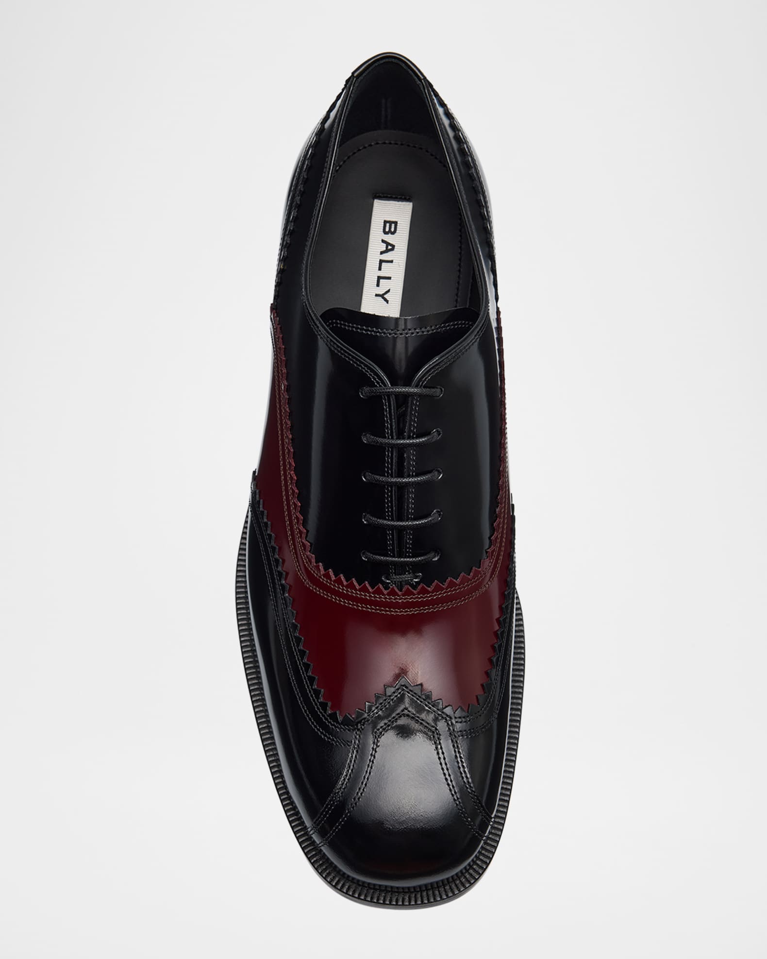 Bally Men's Steel Two-Tone Wingtip Derby Shoes | Neiman Marcus