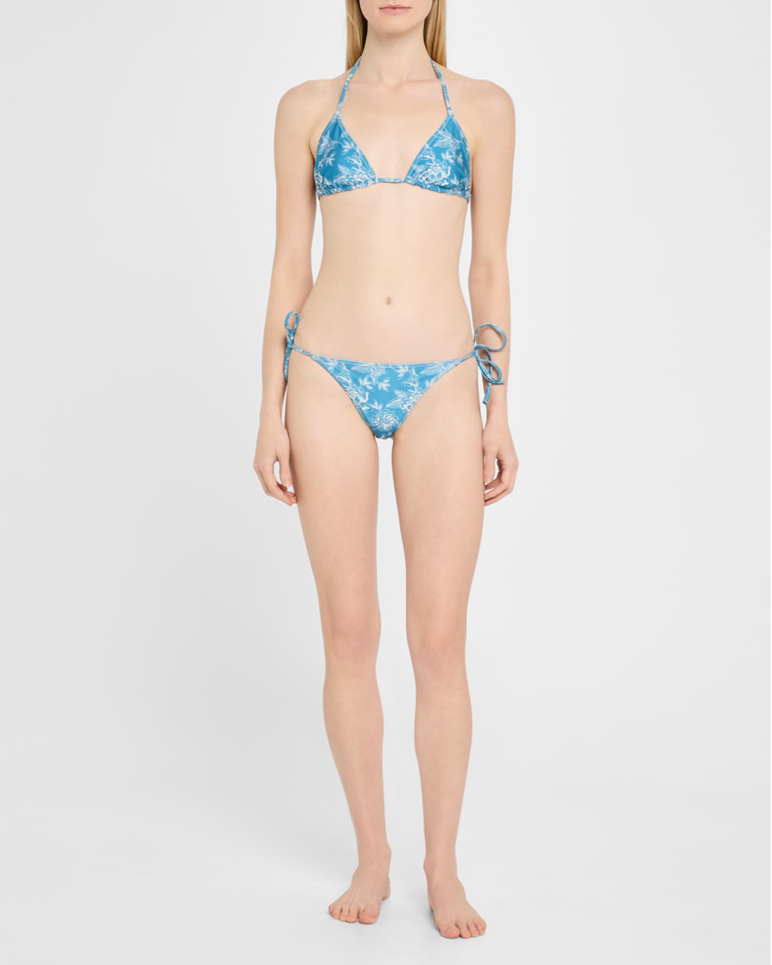 Solid and Striped The Iris Reversible Bikini Bottoms | Neiman Marcus