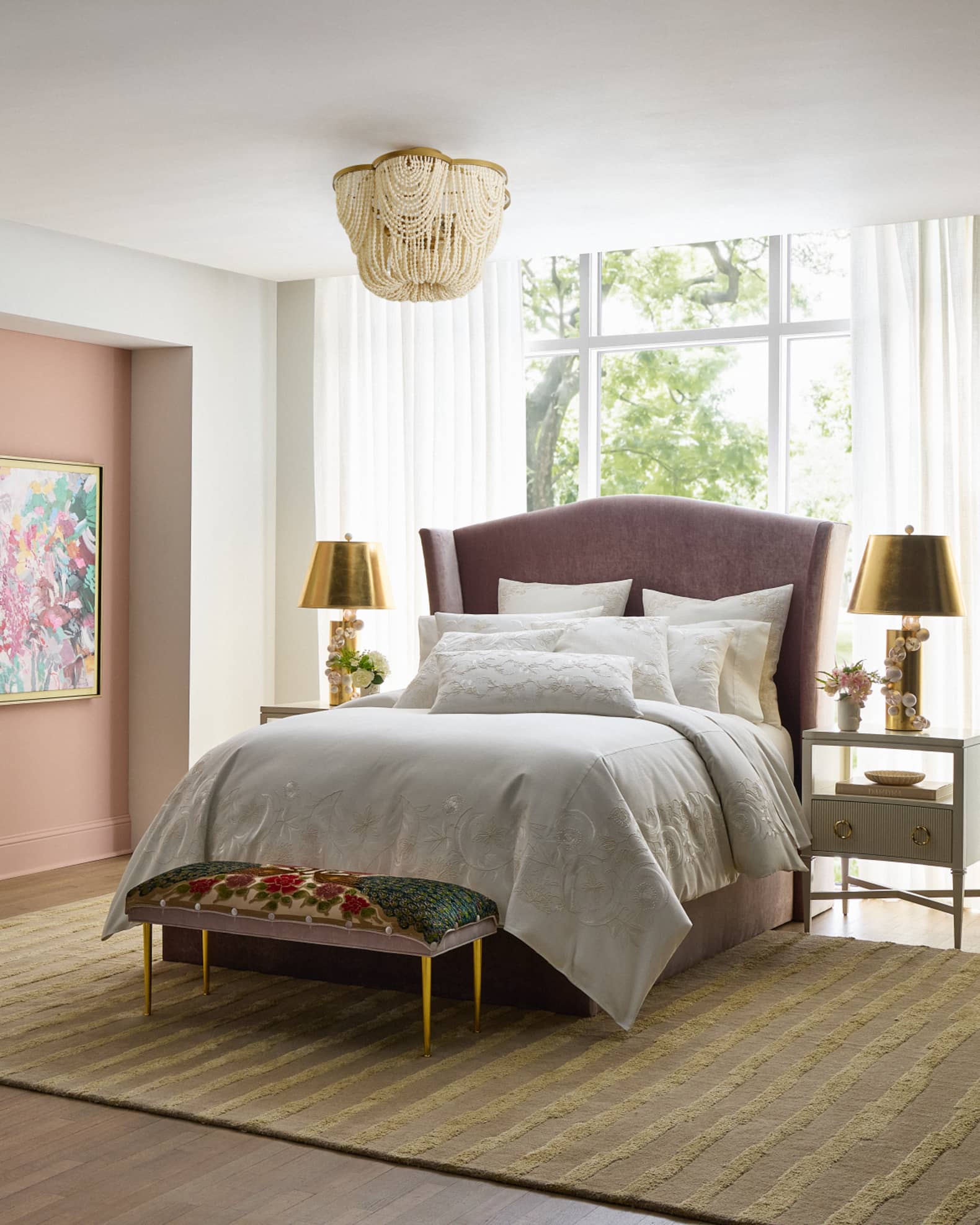Callisto Home Lavoe 3-Piece Queen Duvet Set | Neiman Marcus