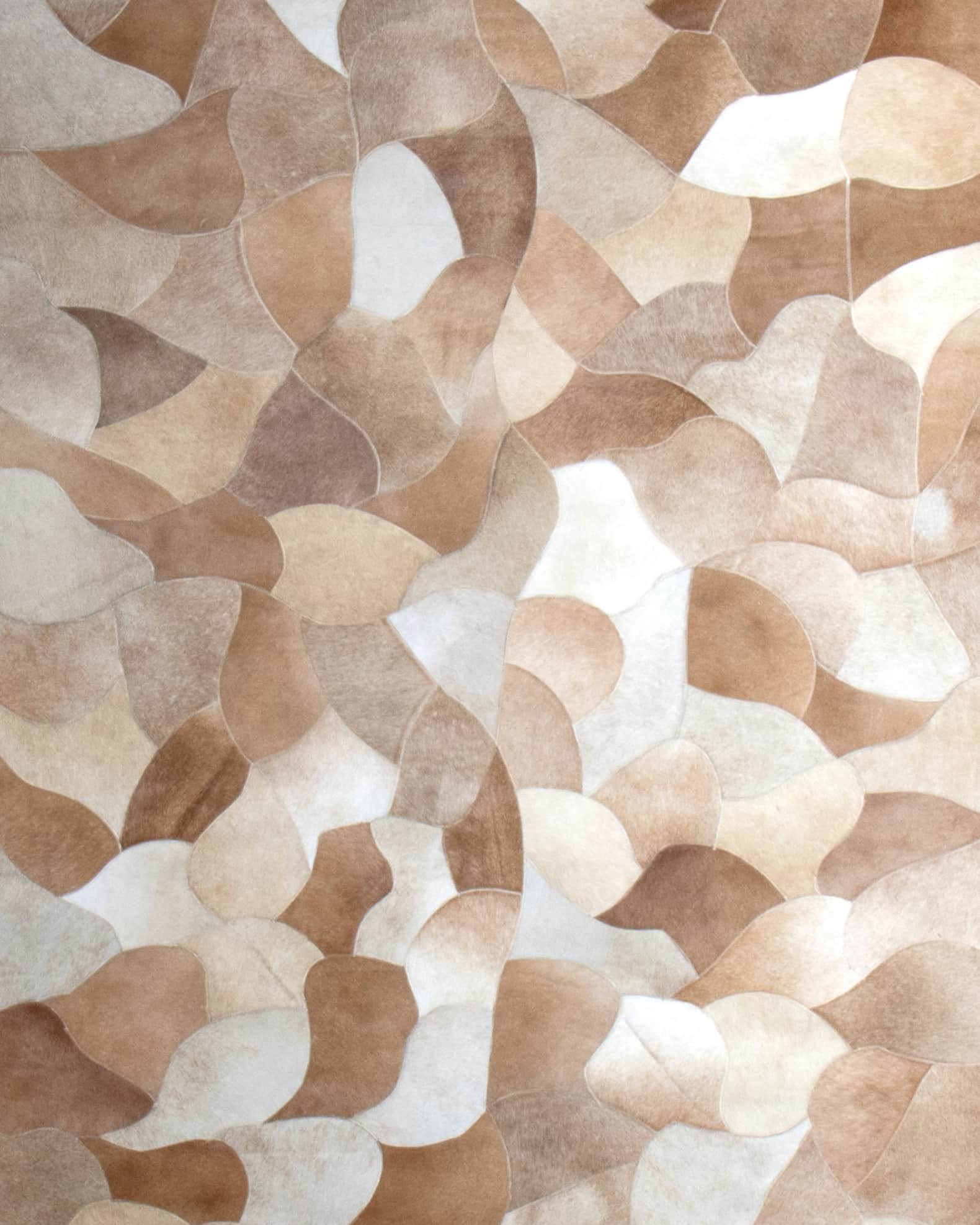 Grayson Hand-Stitched Hair on Hide Rug, 8' x 10' | Neiman Marcus