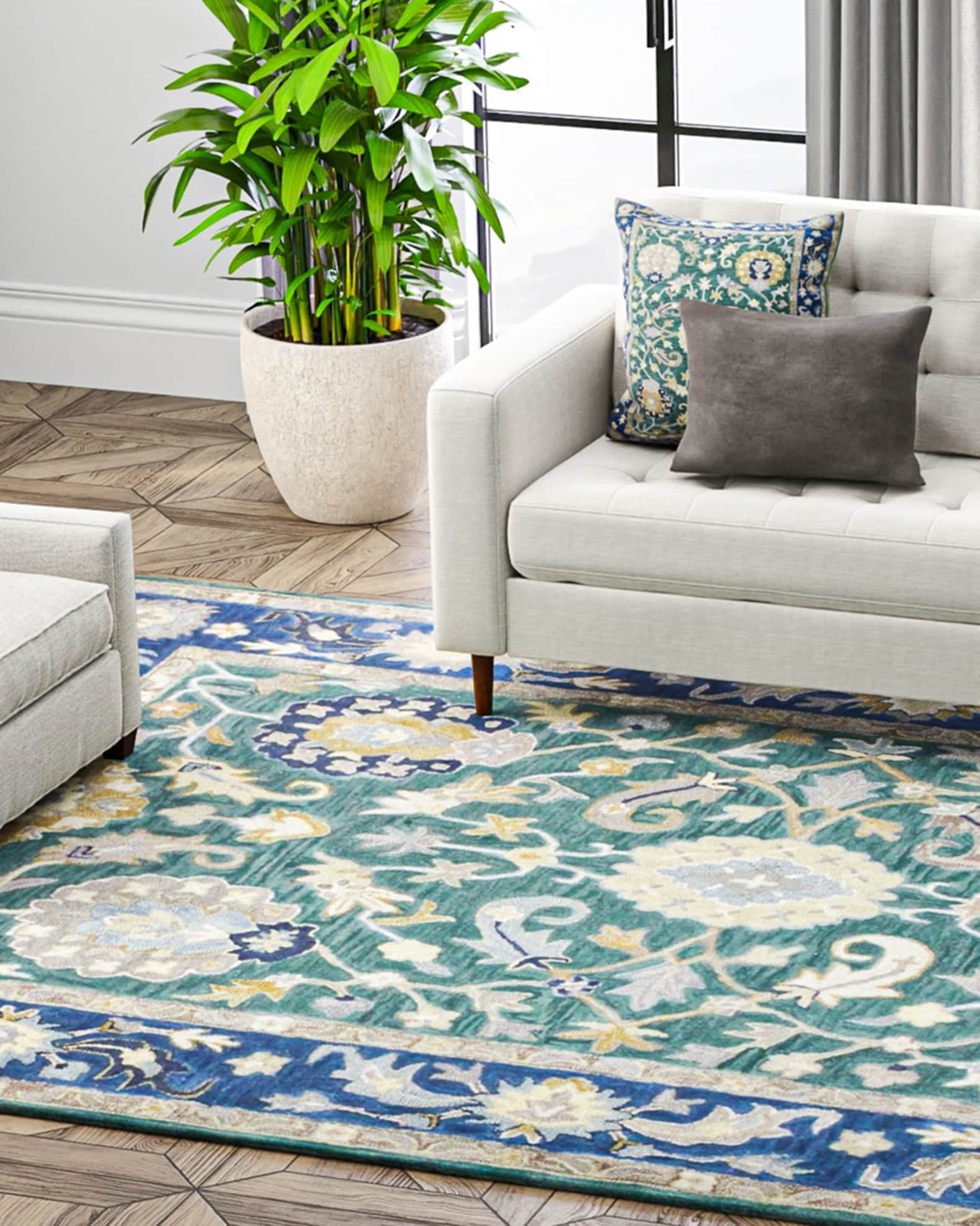 Elyse Hand-Tufted Rugs | Neiman Marcus