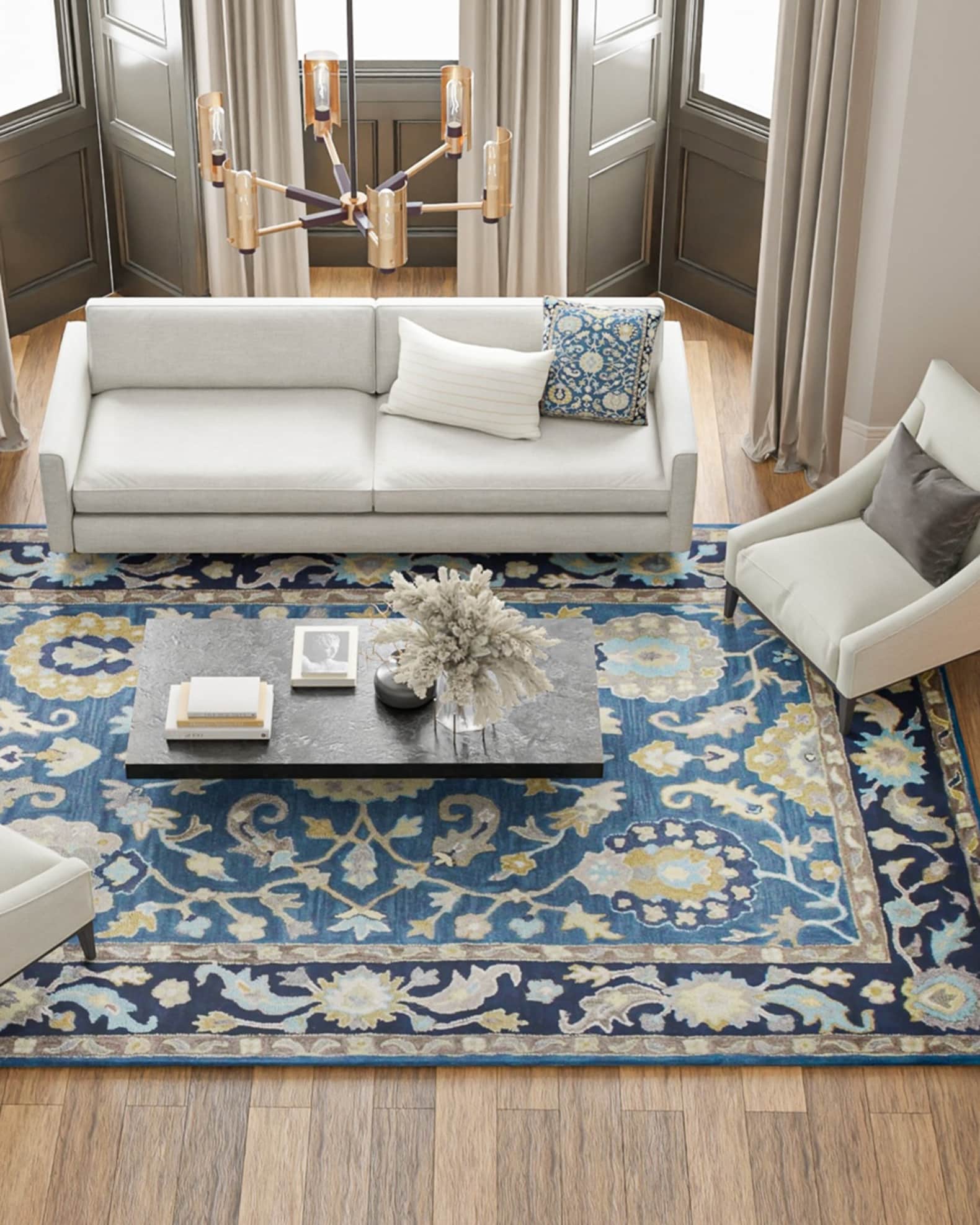 Elyse Hand-Tufted Rug, 5' x 8' | Neiman Marcus