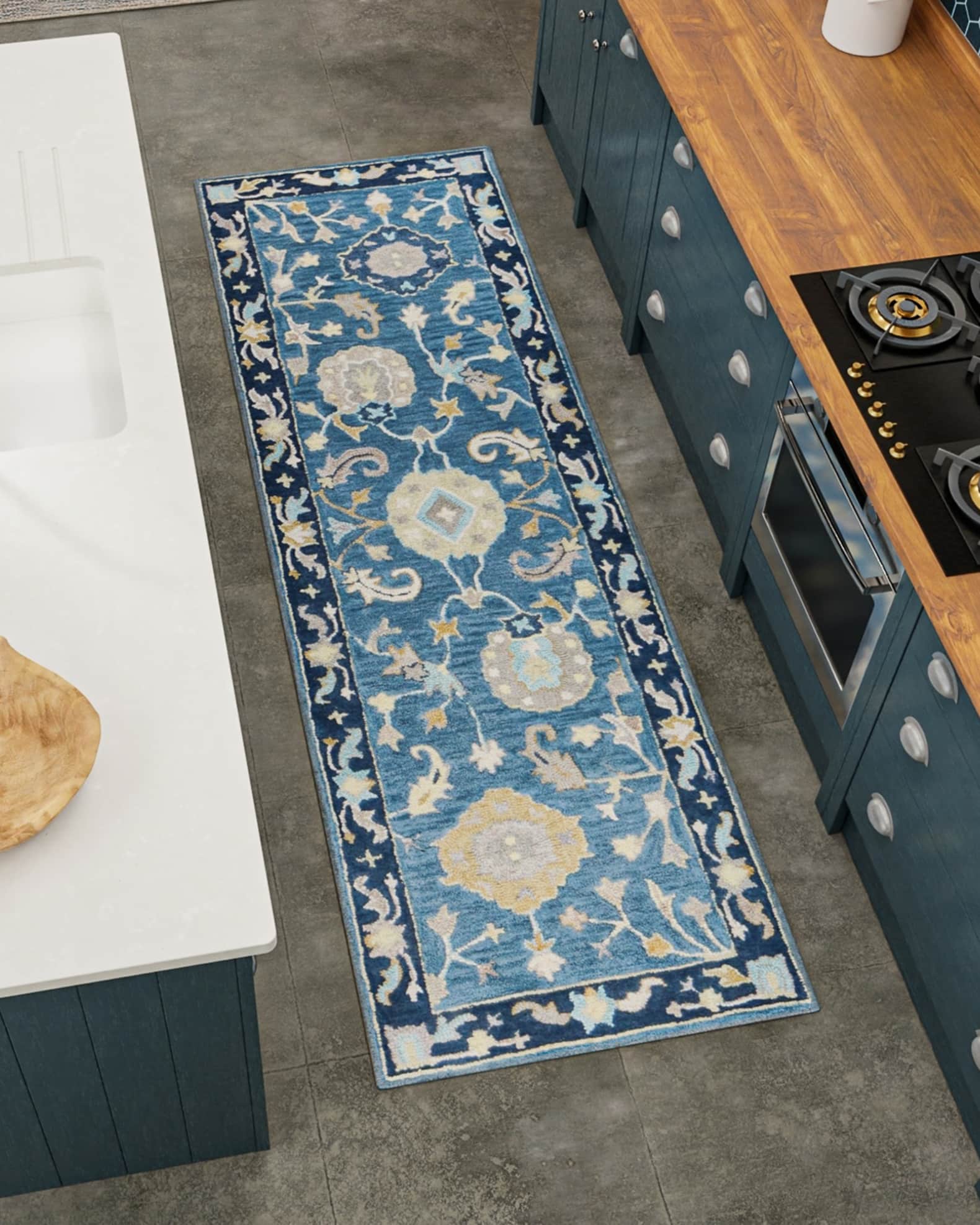 Elyse Hand-Tufted Runner, 3' x 8' | Neiman Marcus