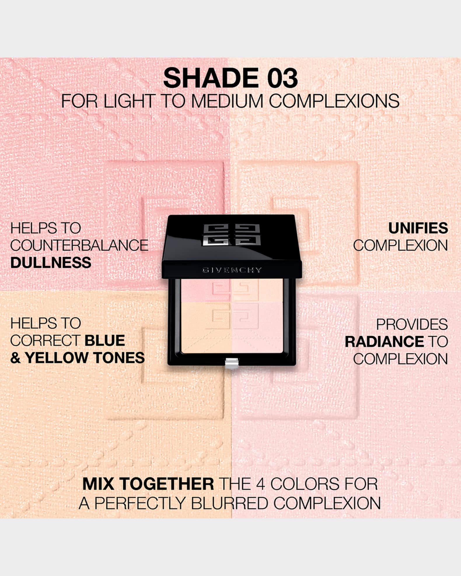 Givenchy Prisme Libre 4-Color Pressed Powder | Neiman Marcus