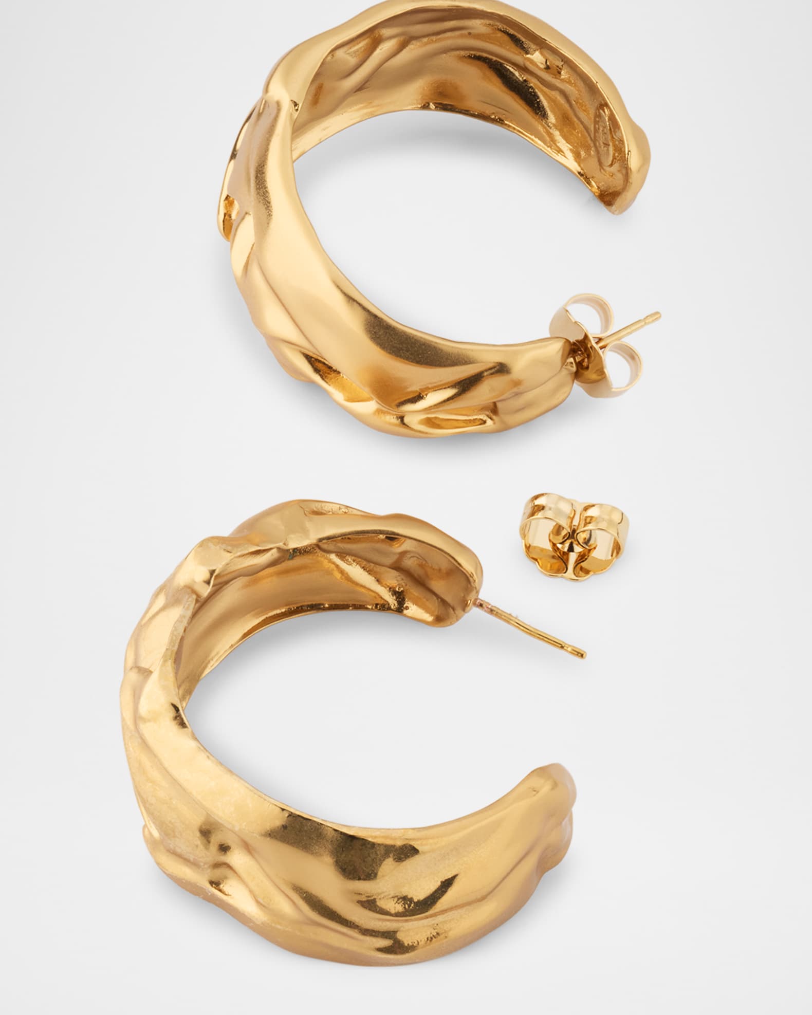 Gas Bijoux Compression Hoop Earrings | Neiman Marcus