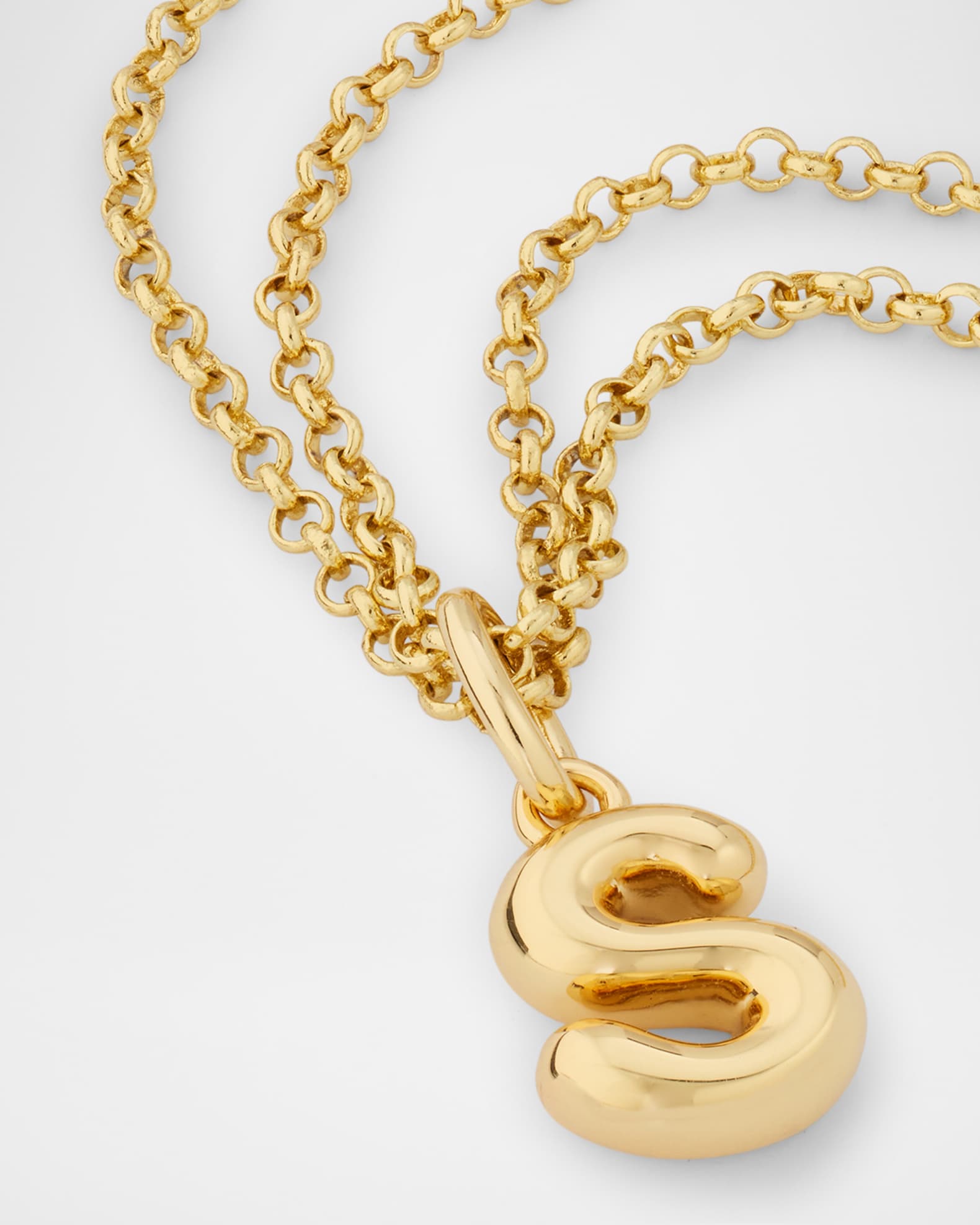 Roxanne Assoulin The Puffy Initial Necklace | Neiman Marcus
