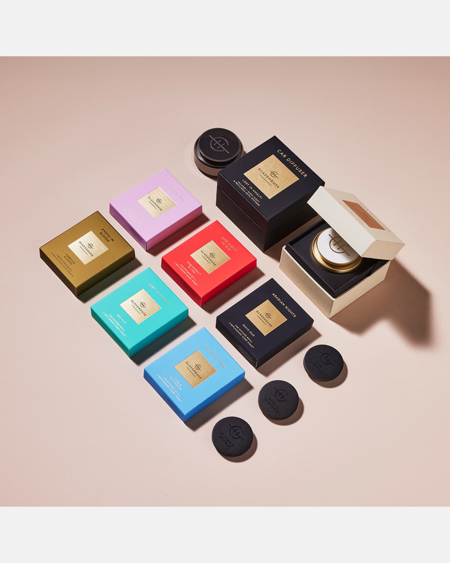 GLASSHOUSE FRAGRANCES Arabian Nights, 3 Replacement Scent Disks ...