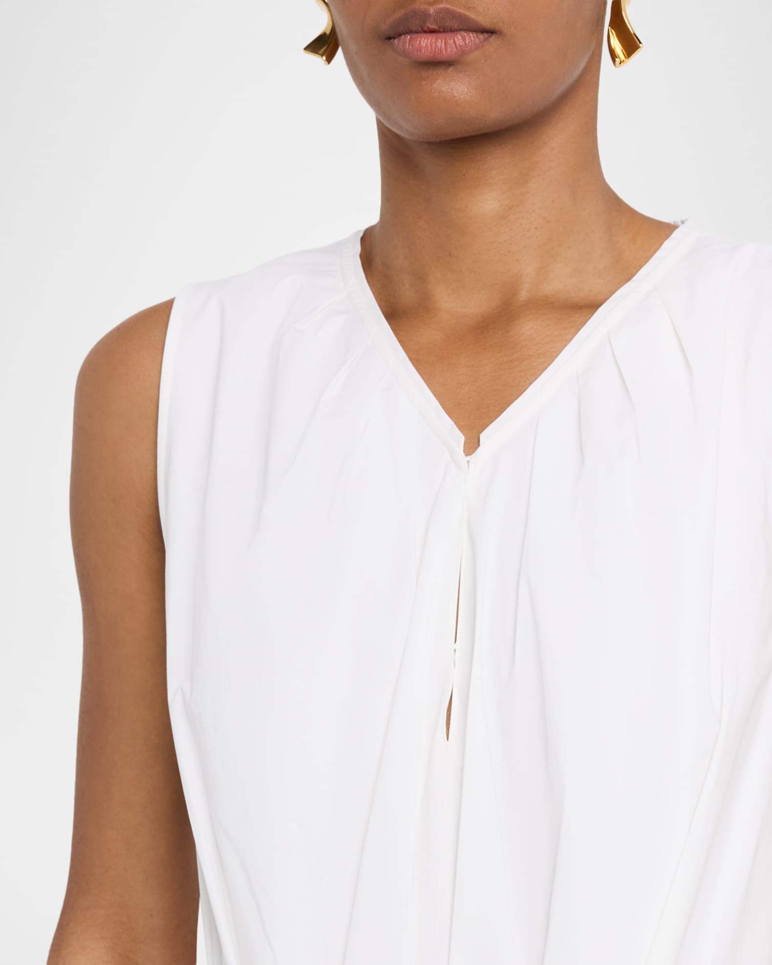 Proenza Schouler White Label Kailey Stretch Poplin Maxi Dress | Neiman ...