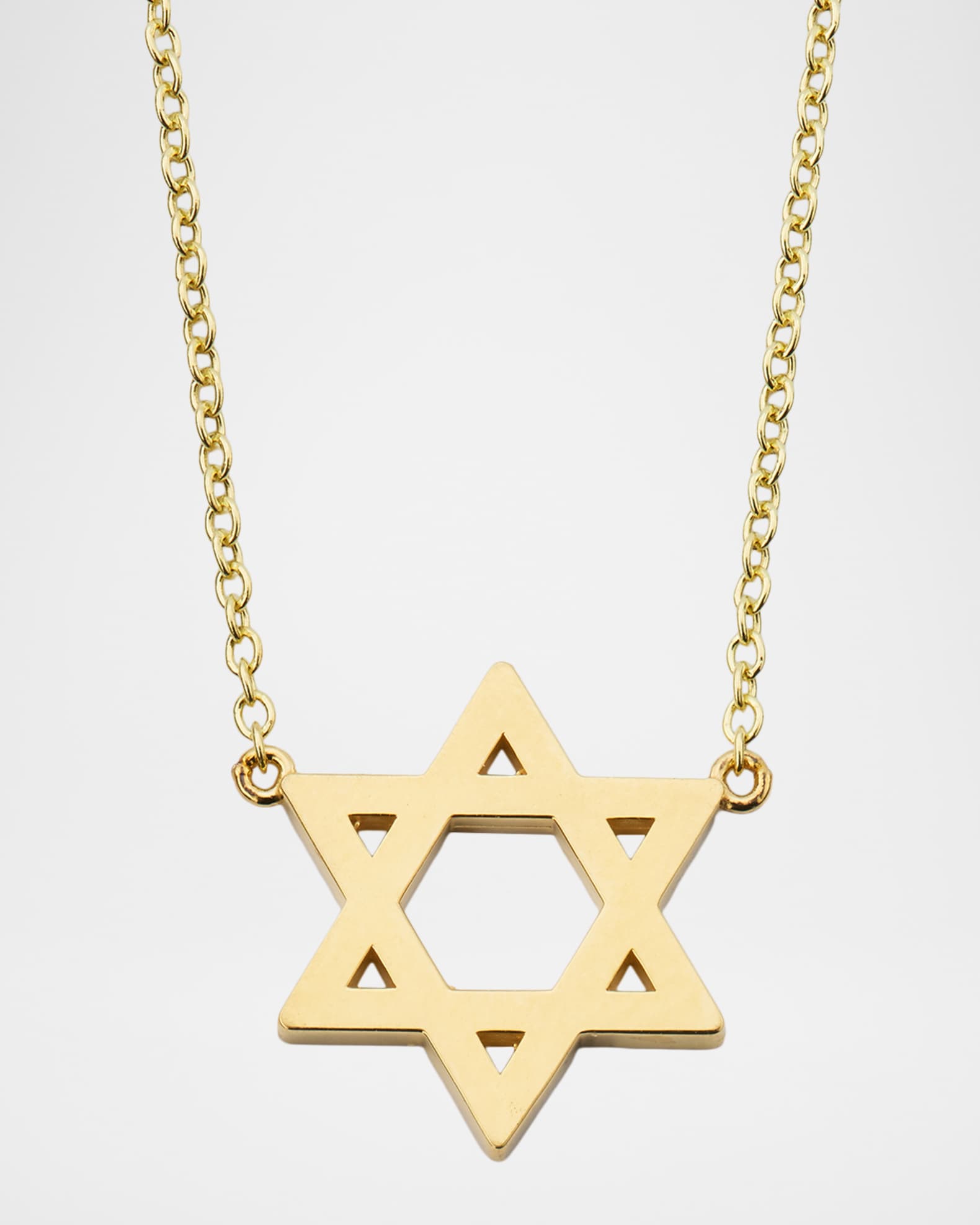 Jennifer Meyer 18K Yellow Gold Star of David Pendant Necklace | Neiman ...