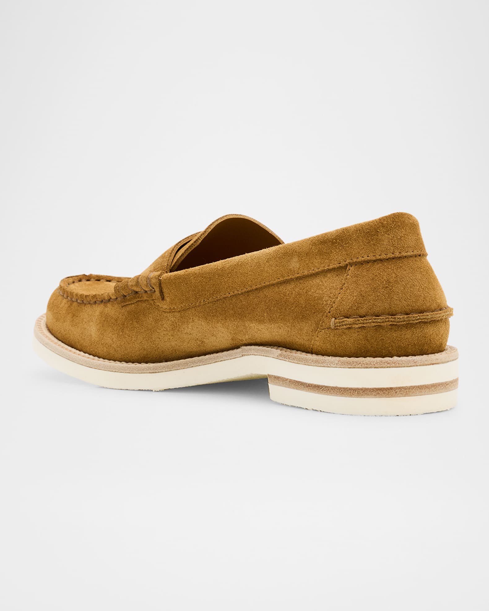 Pedro Garcia Sabela Suede Penny Loafers | Neiman Marcus