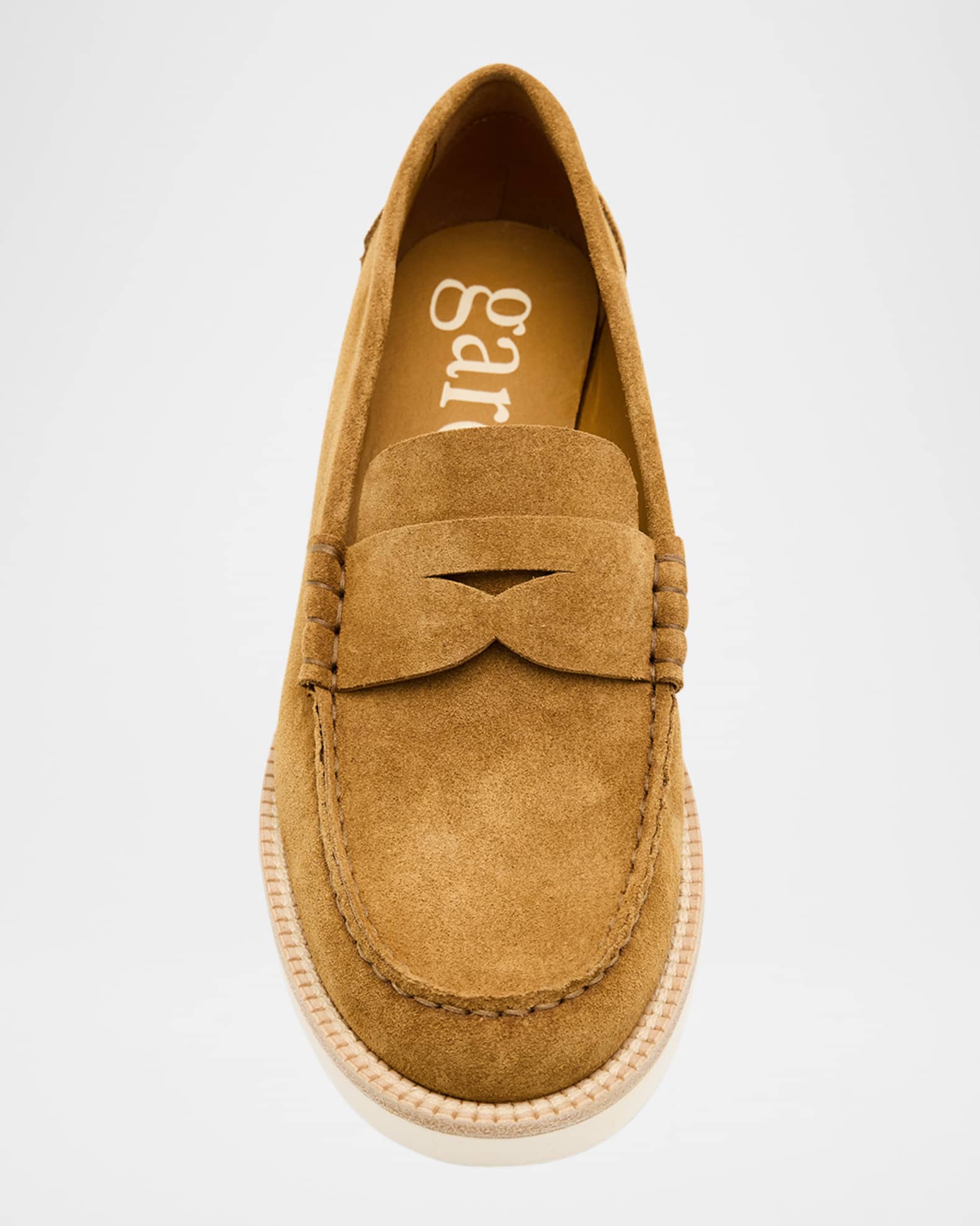 Pedro Garcia Sabela Suede Penny Loafers | Neiman Marcus