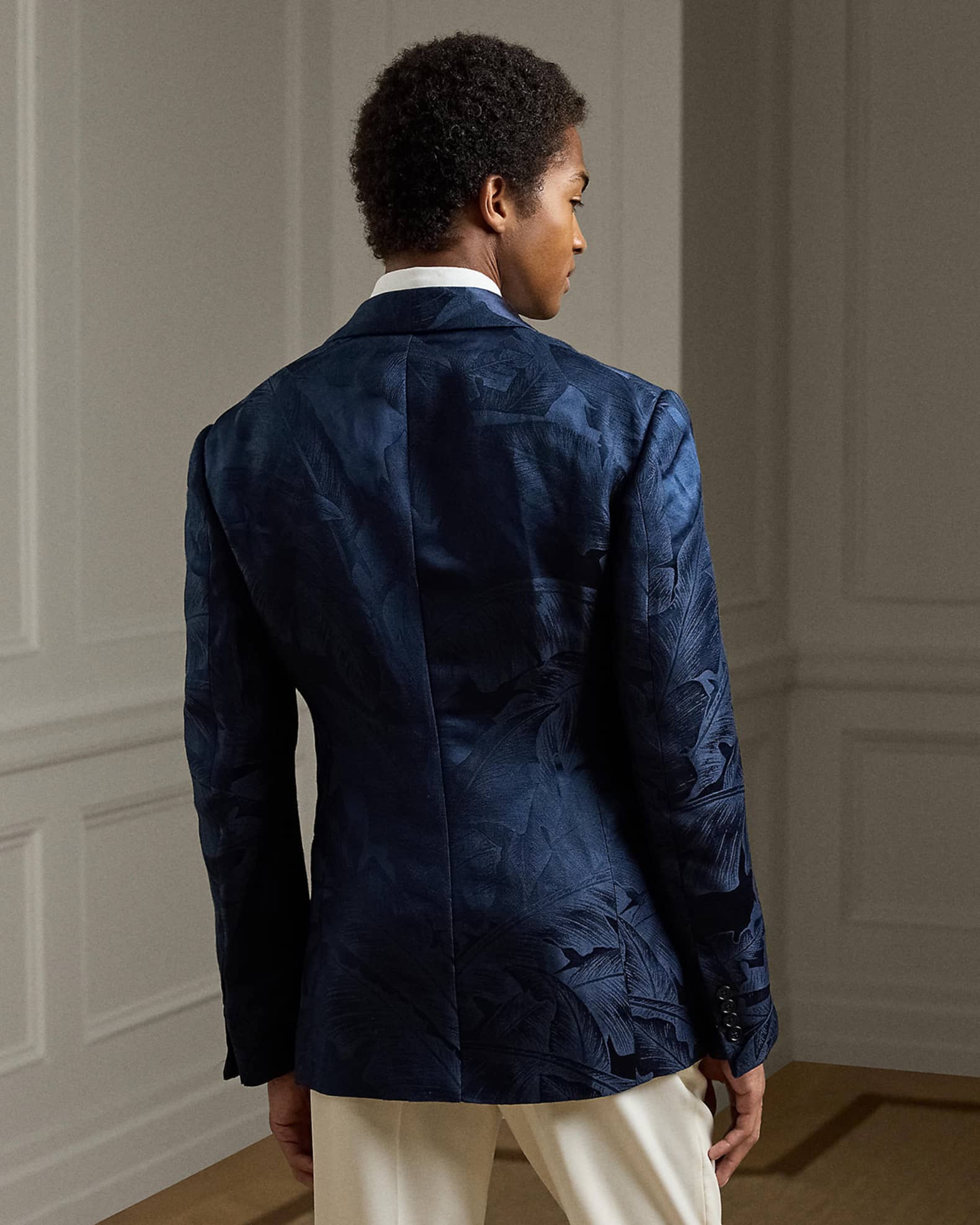 Ralph Lauren Purple Label Men's NM X RL Kent Handmade Palm Leaf ...