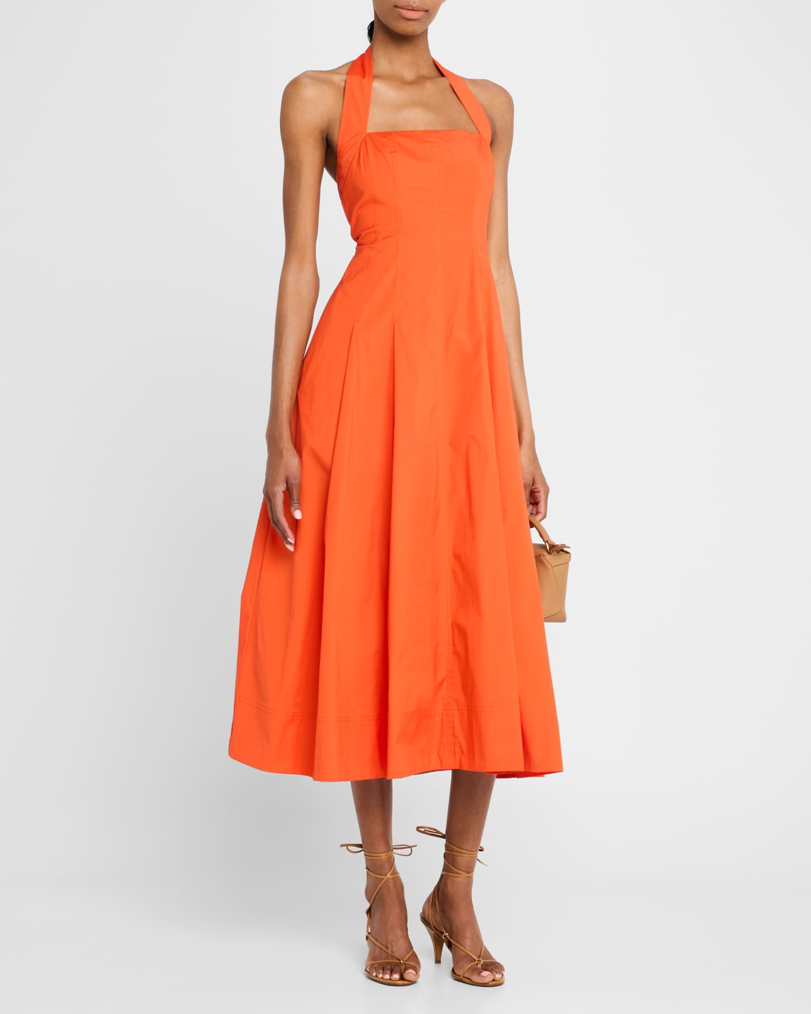 A.L.C. Natalie Halter Midi Dress | Neiman Marcus