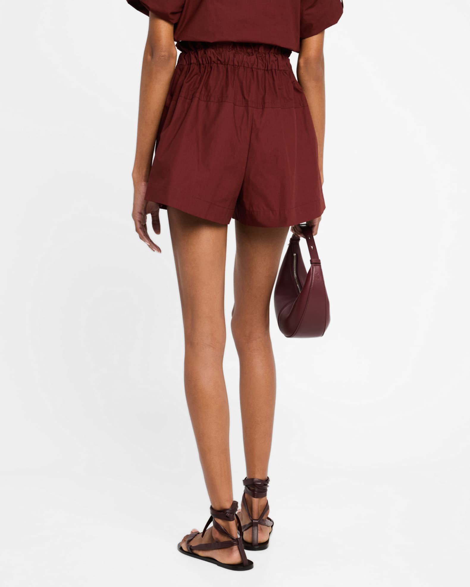 A.L.C. Nate Paper Bag Shorts | Neiman Marcus