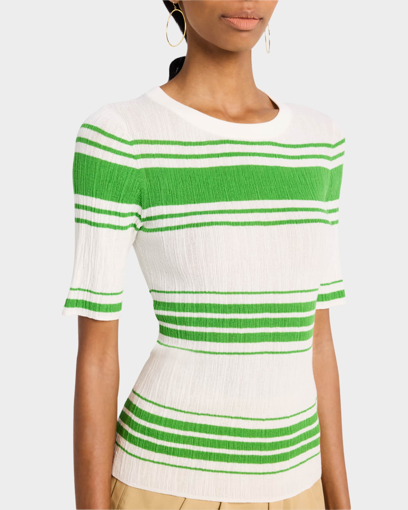 A.L.C. Jack Stripe Top | Neiman Marcus