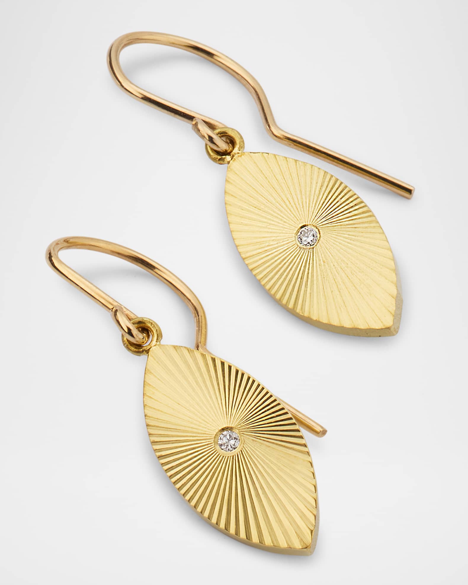 Jennifer Meyer Mini Evil Eye Earrings | Neiman Marcus