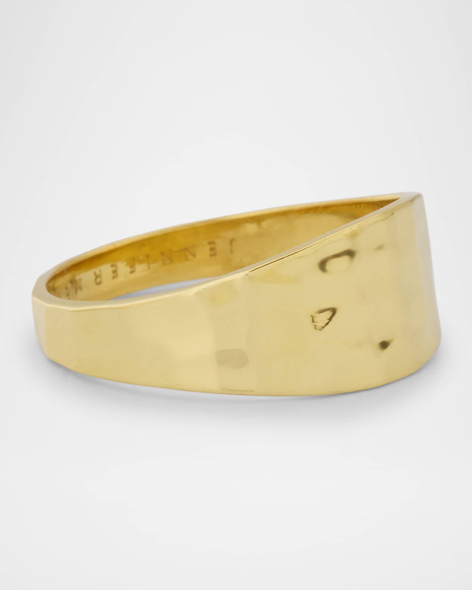 Jennifer Meyer Tapered Hammered Ring | Neiman Marcus