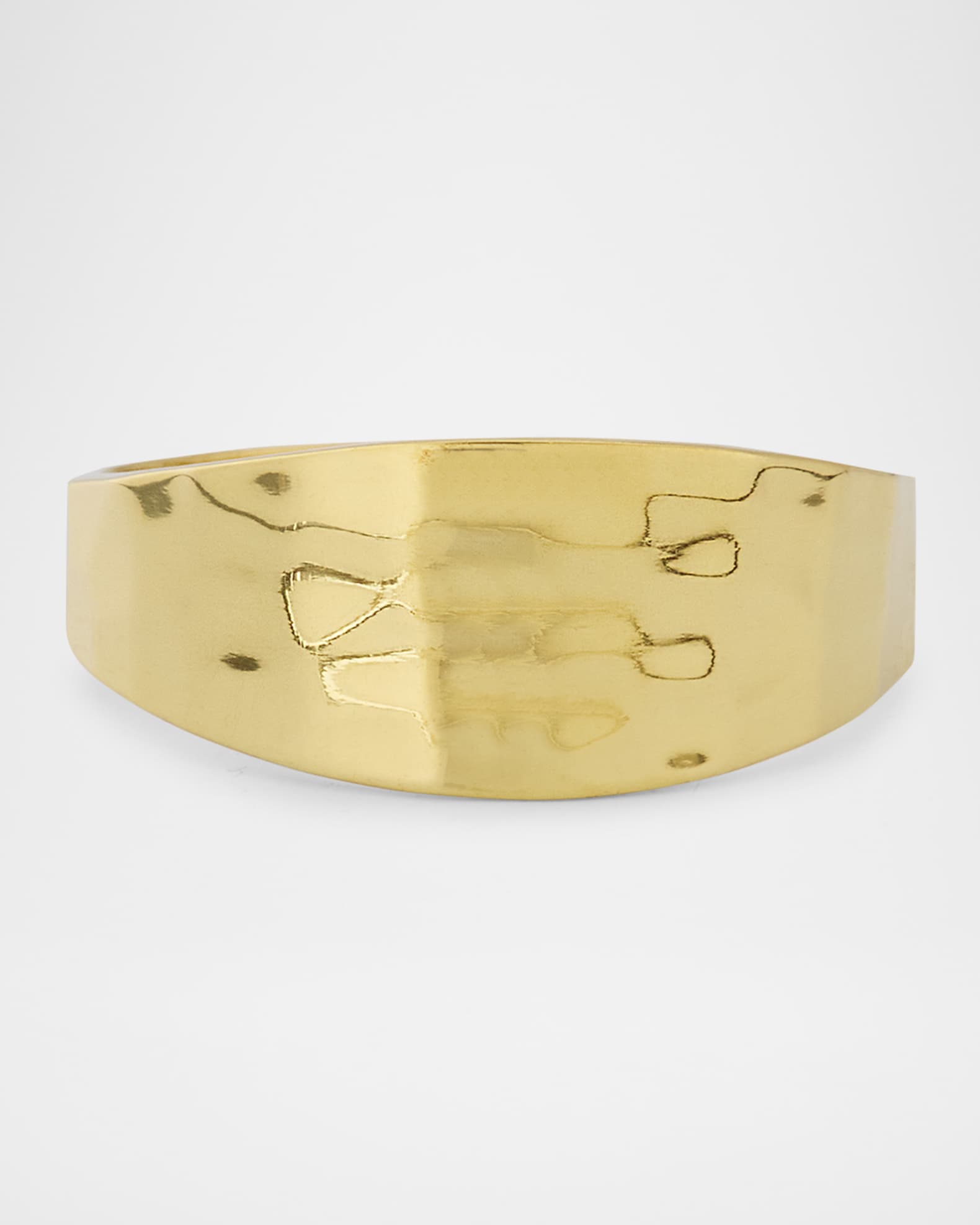 Jennifer Meyer Tapered Hammered Ring | Neiman Marcus