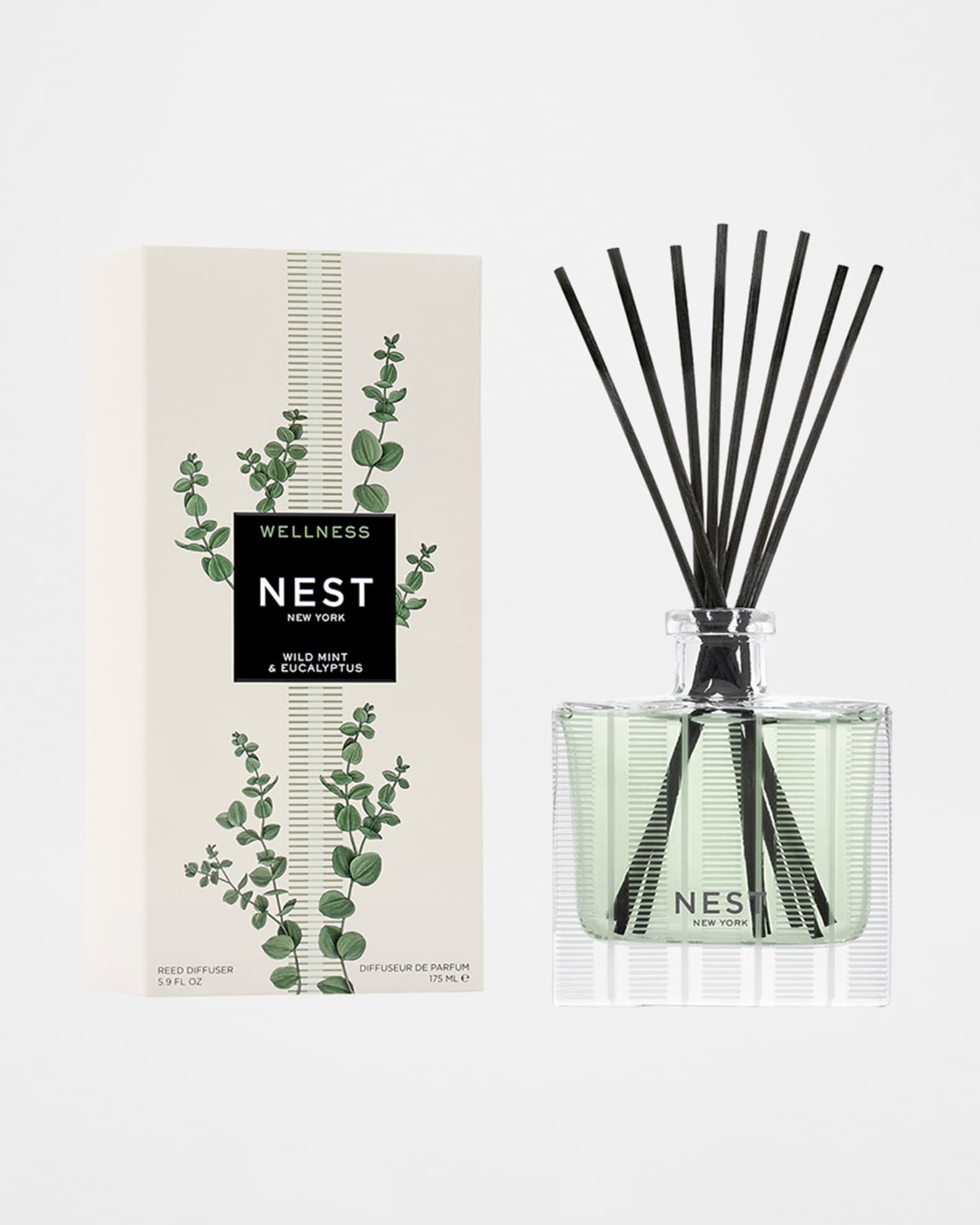 NEST New York Wild Mint Eucalyptus Reed Diffuser, 5.9 oz. | Neiman Marcus