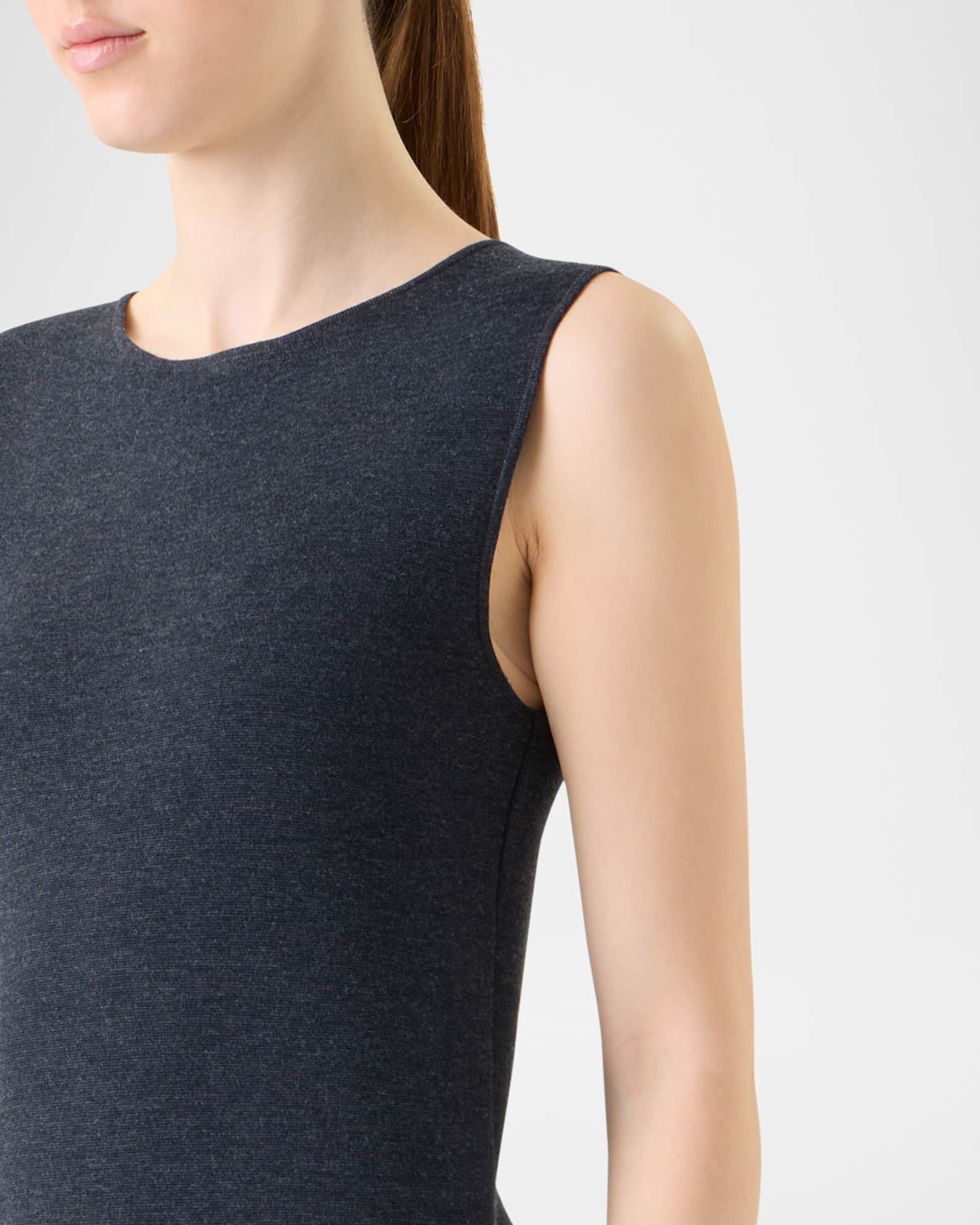 Akris punto Milano Tube Knit Midi Dress | Neiman Marcus