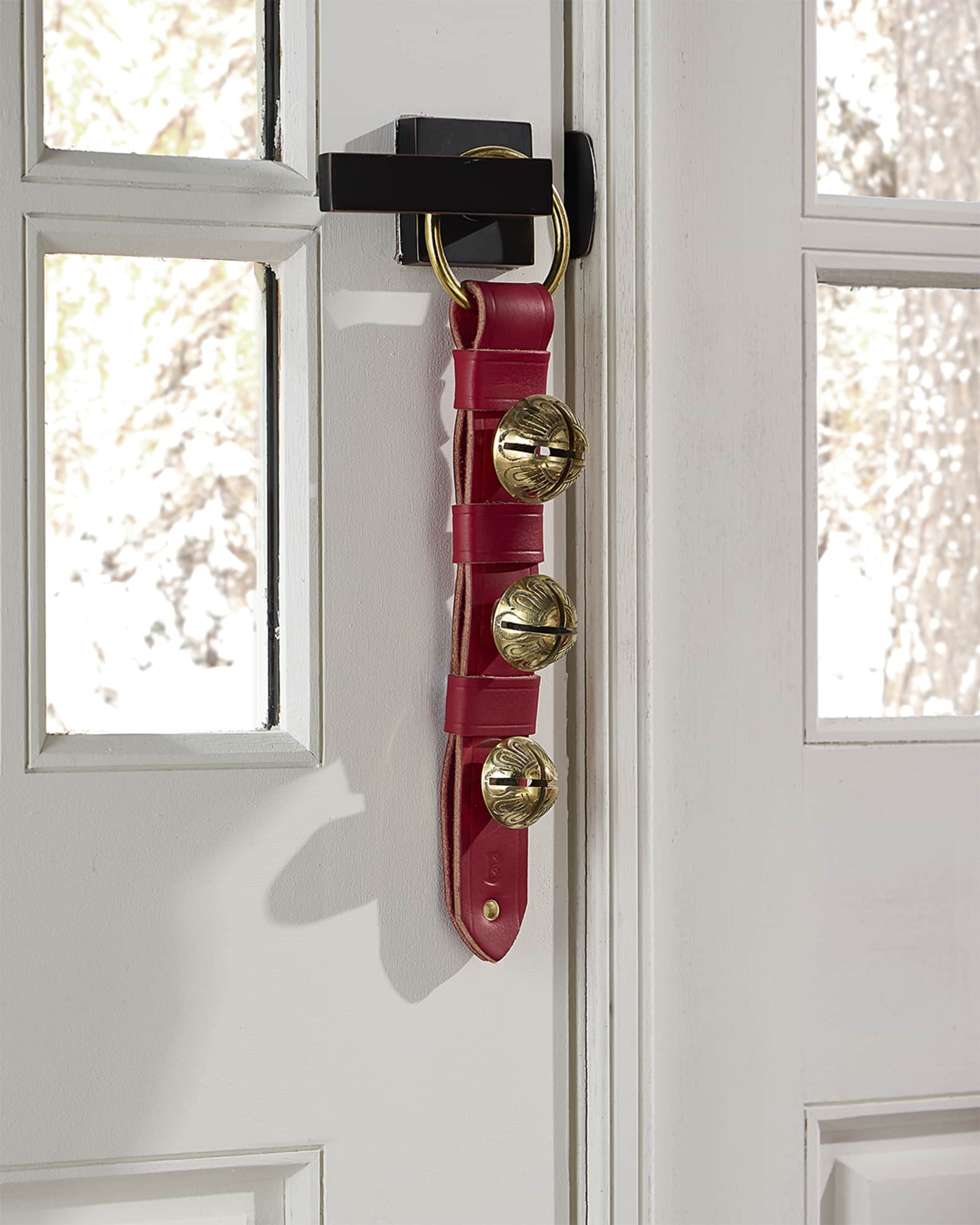 Belsnickel 3 Solid Brass Bells Door Knocker Christmas Decoration ...