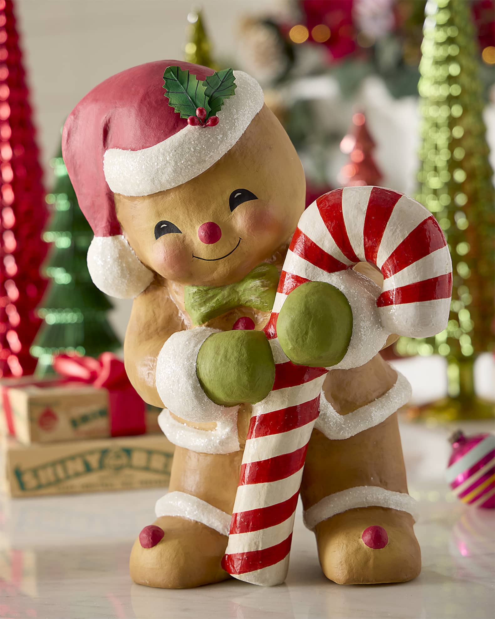 Bethany Lowe Gingerbread George Christmas Decoration | Neiman Marcus