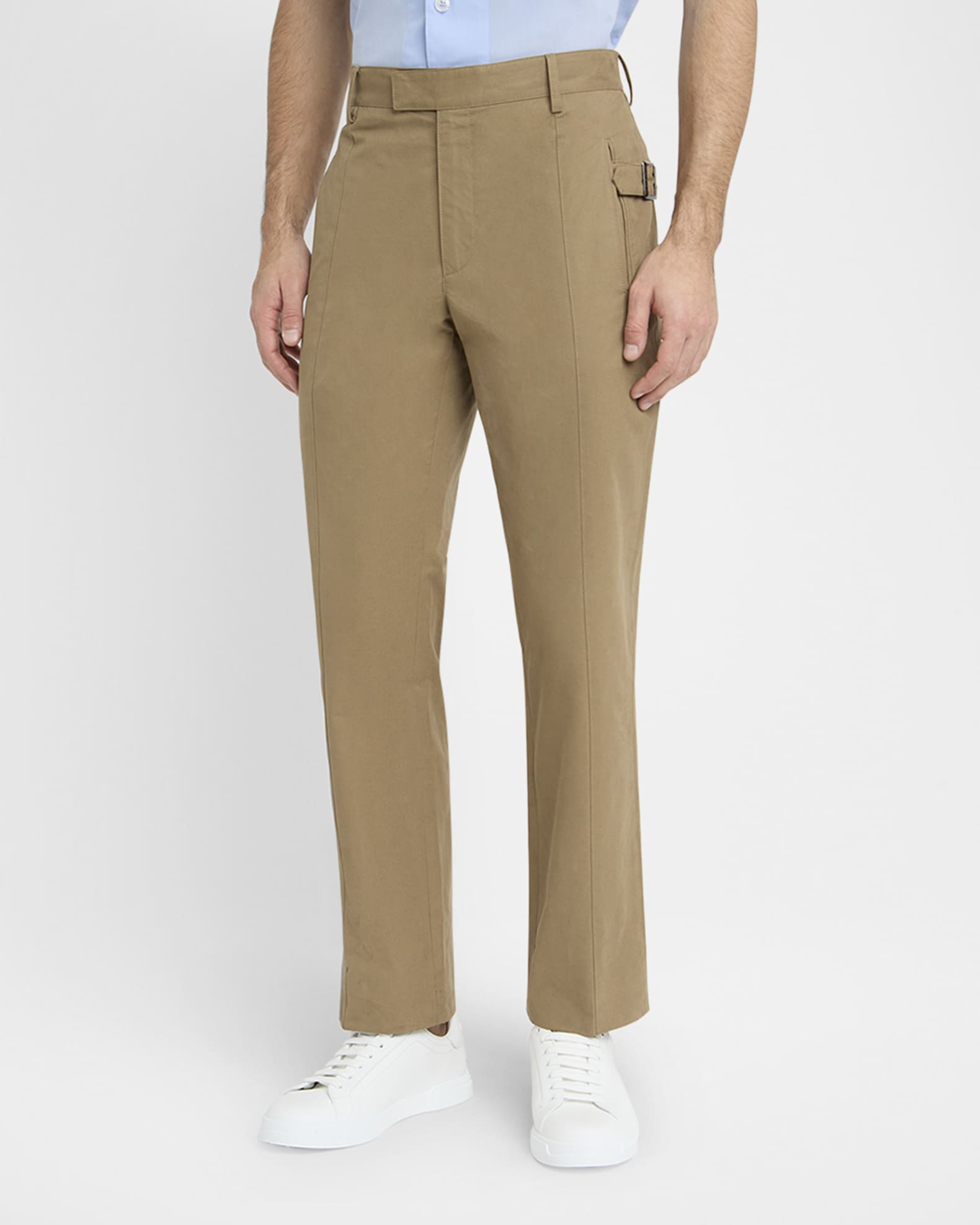 Dolce&Gabbana Men's Cotton Side-Adjuster Pants | Neiman Marcus
