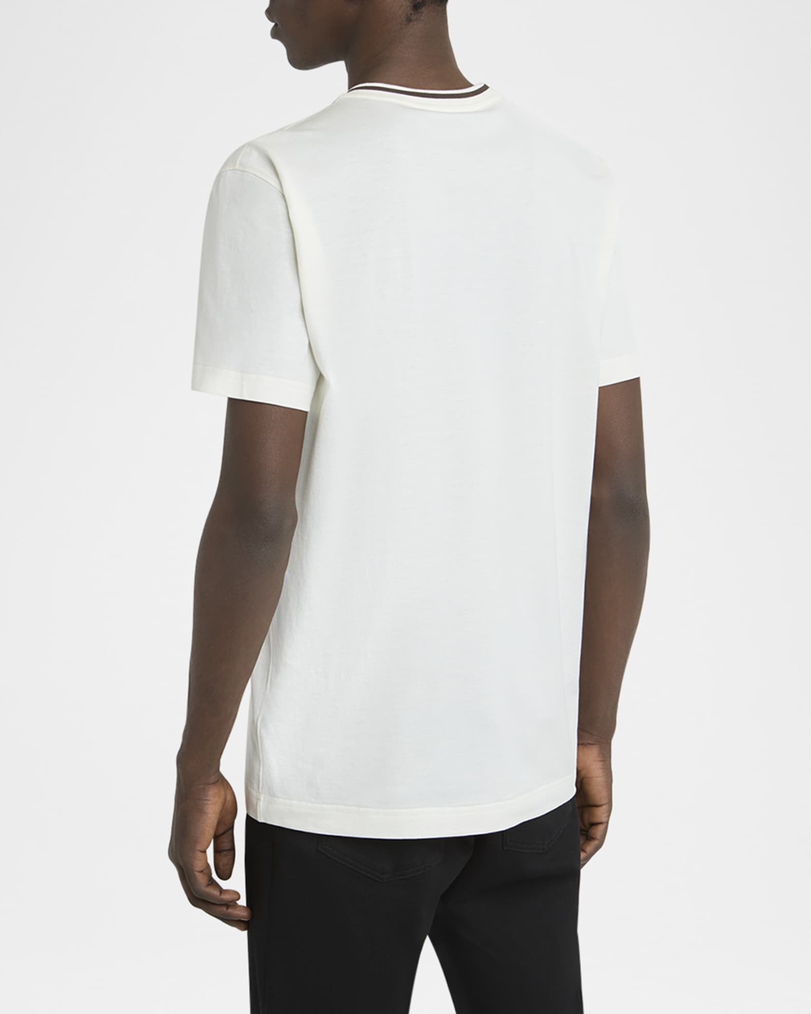 Dolce&Gabbana Men's DG Emblem Pocket T-Shirt | Neiman Marcus