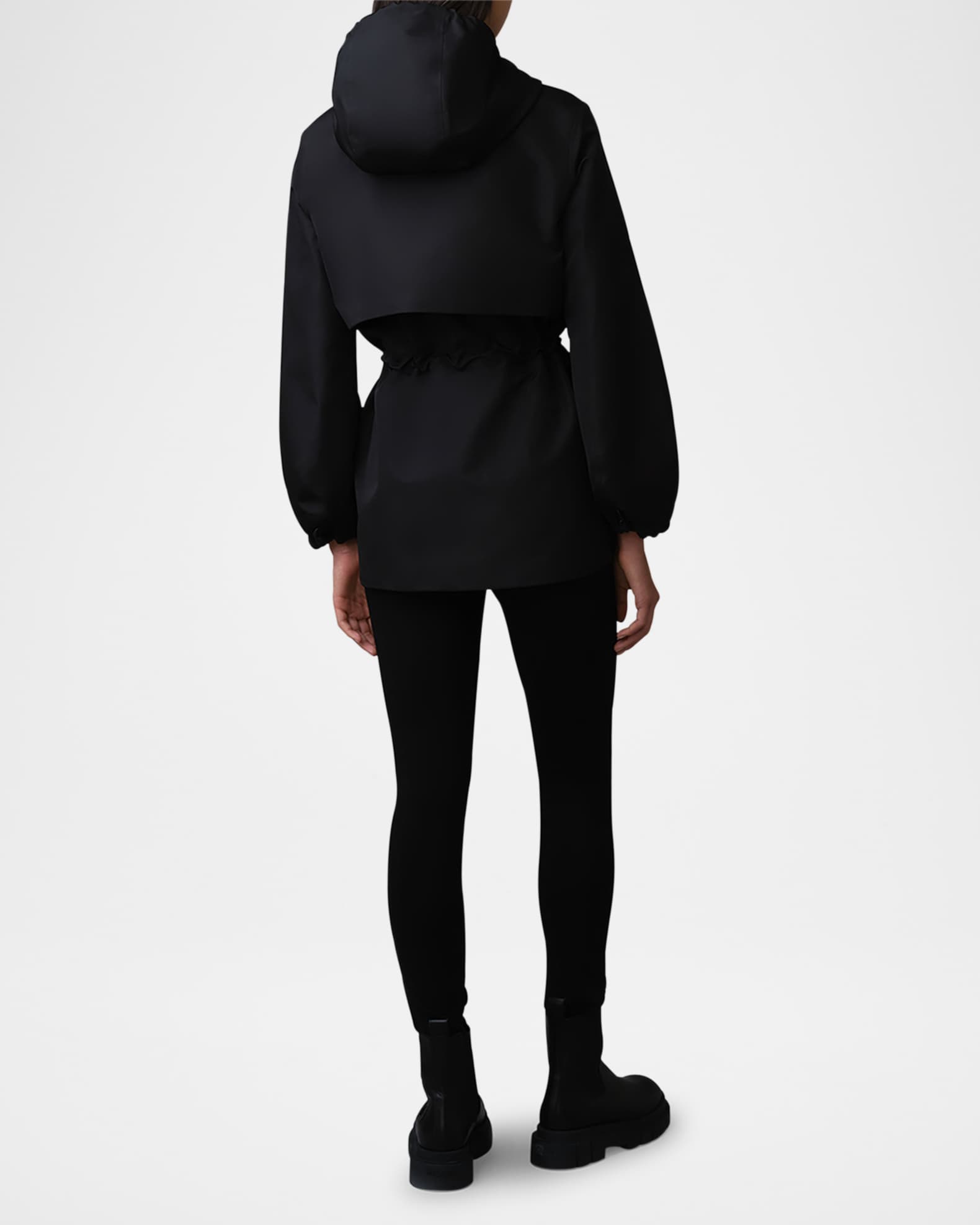Mackage Kalea Hooded Rain Jacket | Neiman Marcus