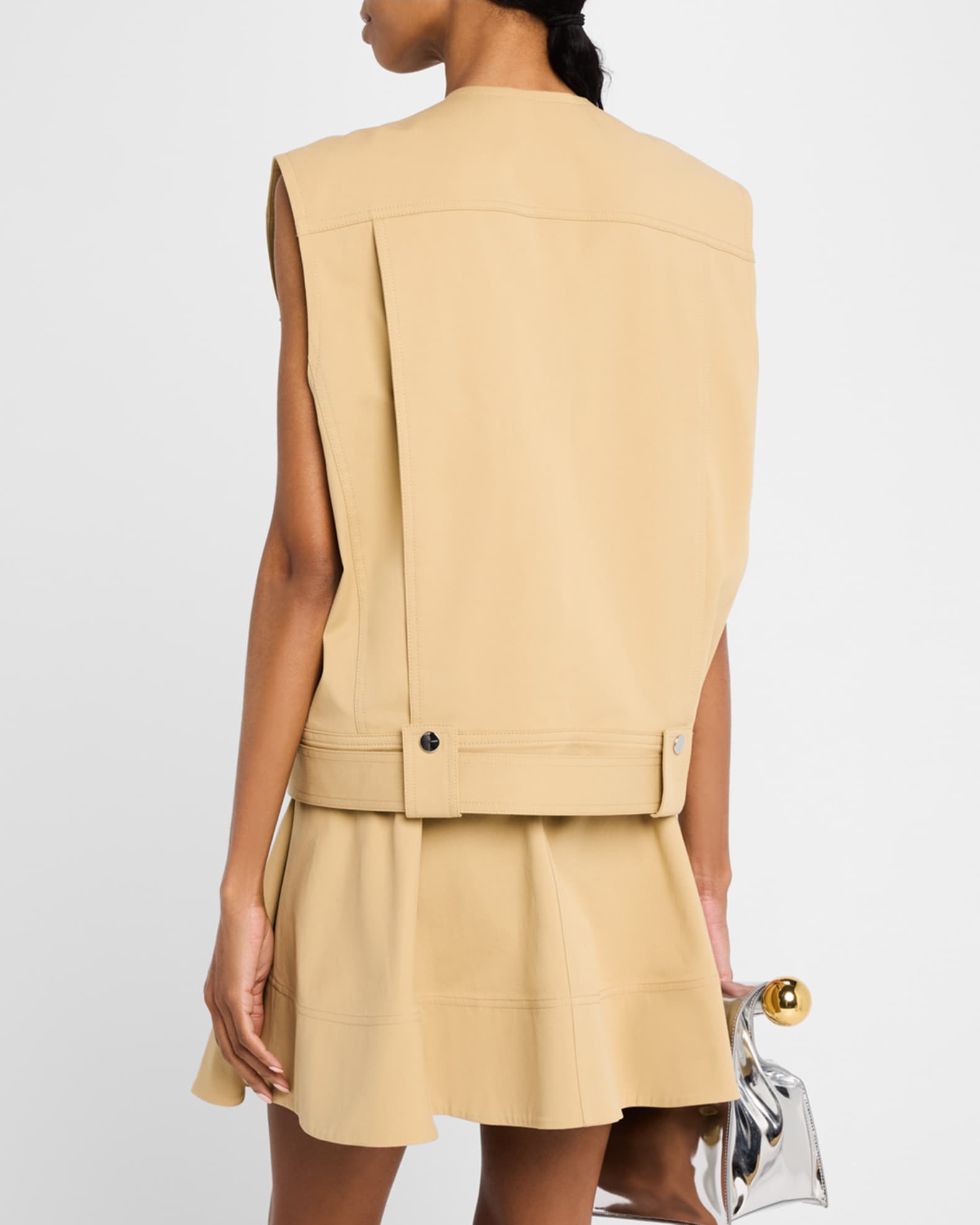 A.L.C. Cal Sleeveless Utility Jacket | Neiman Marcus