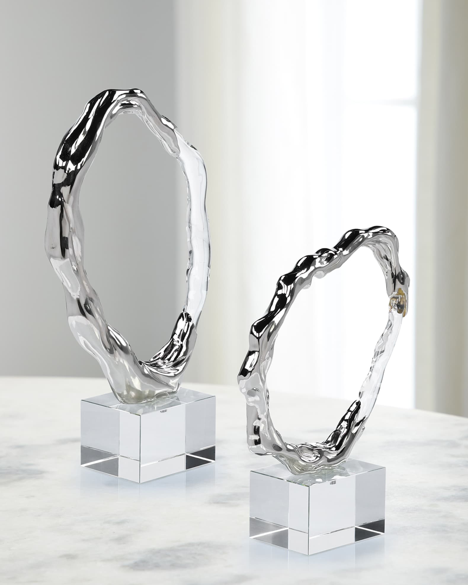 Metallic Ice Sculpture Collection | Neiman Marcus