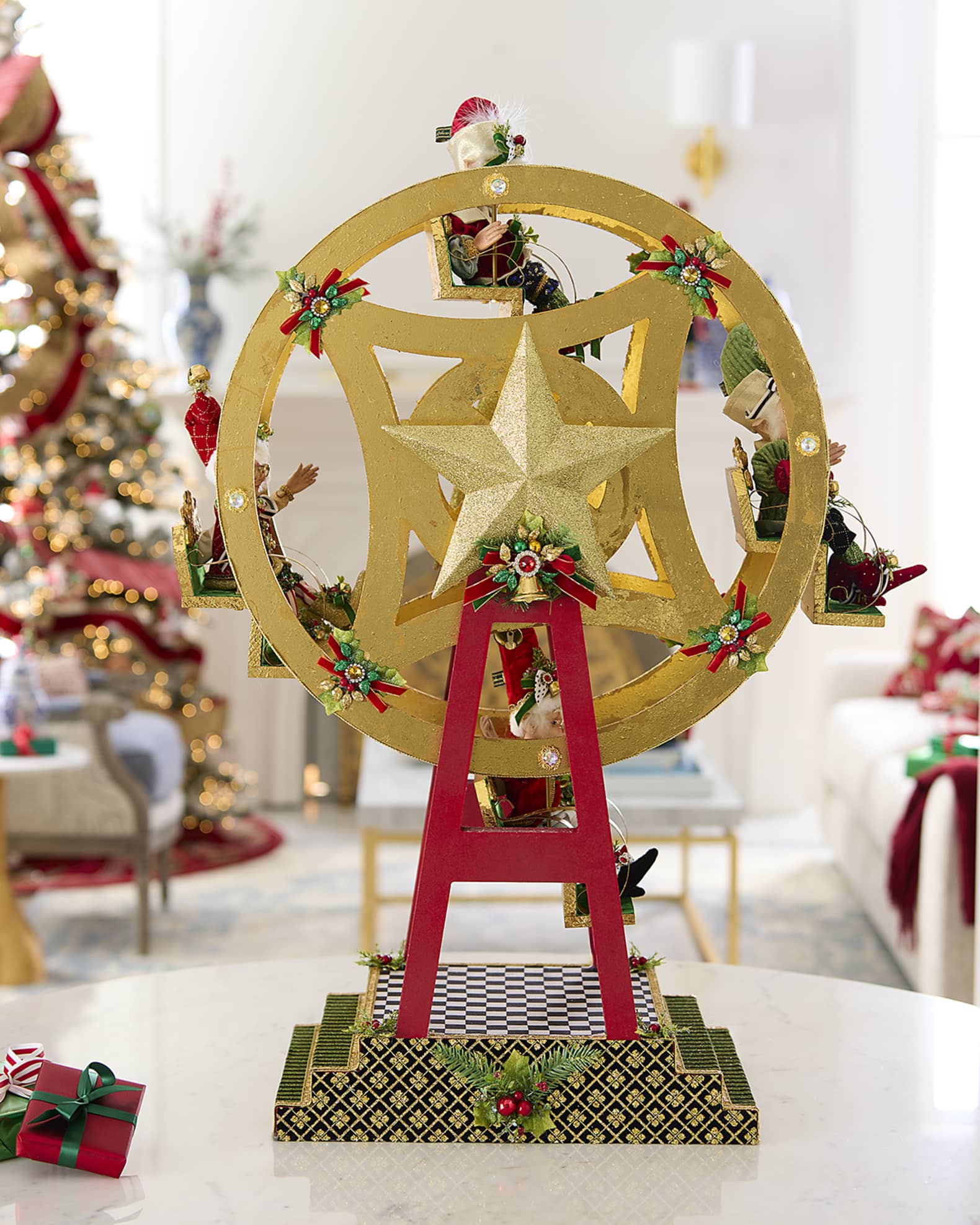 Mark Roberts Limited Edition North Pole Ferris Wheel Christmas Decor ...