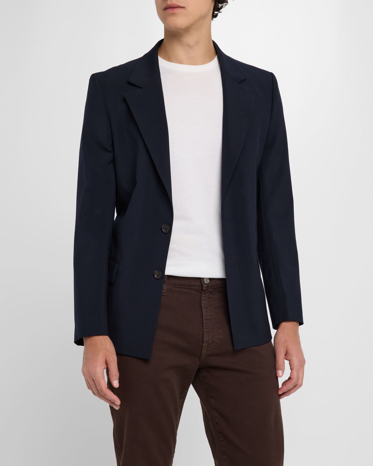 FRAME Men's Unlined Wool Blazer | Neiman Marcus