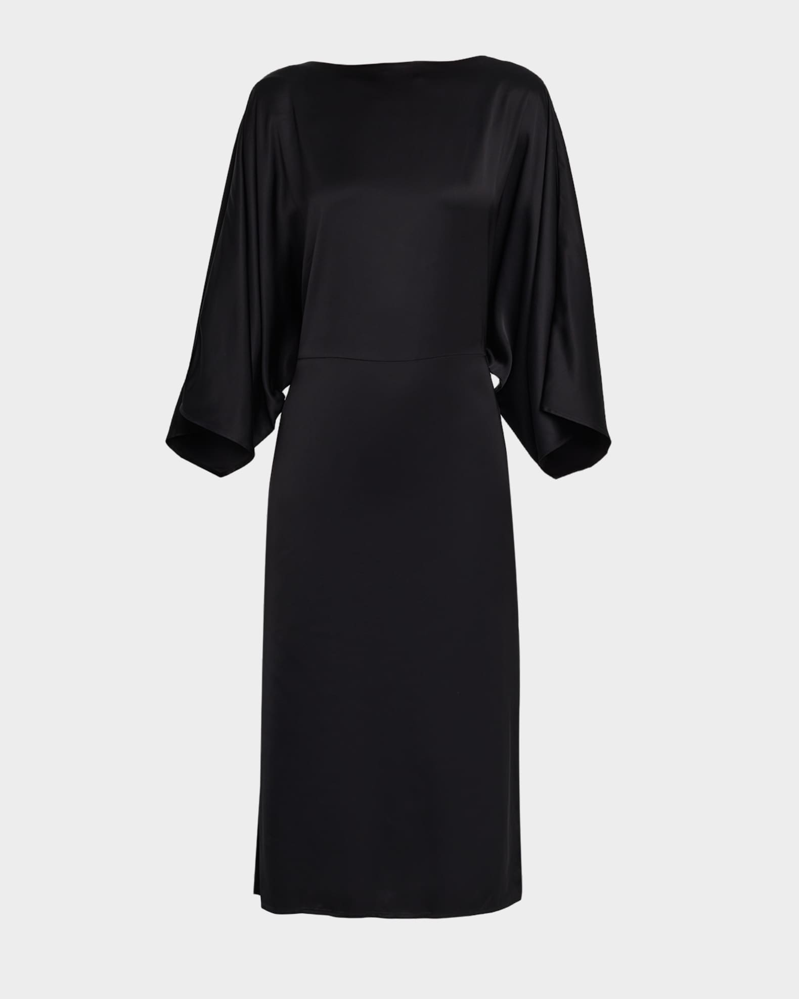 Peserico Dolman-Sleeve Viscose Midi Dress | Neiman Marcus