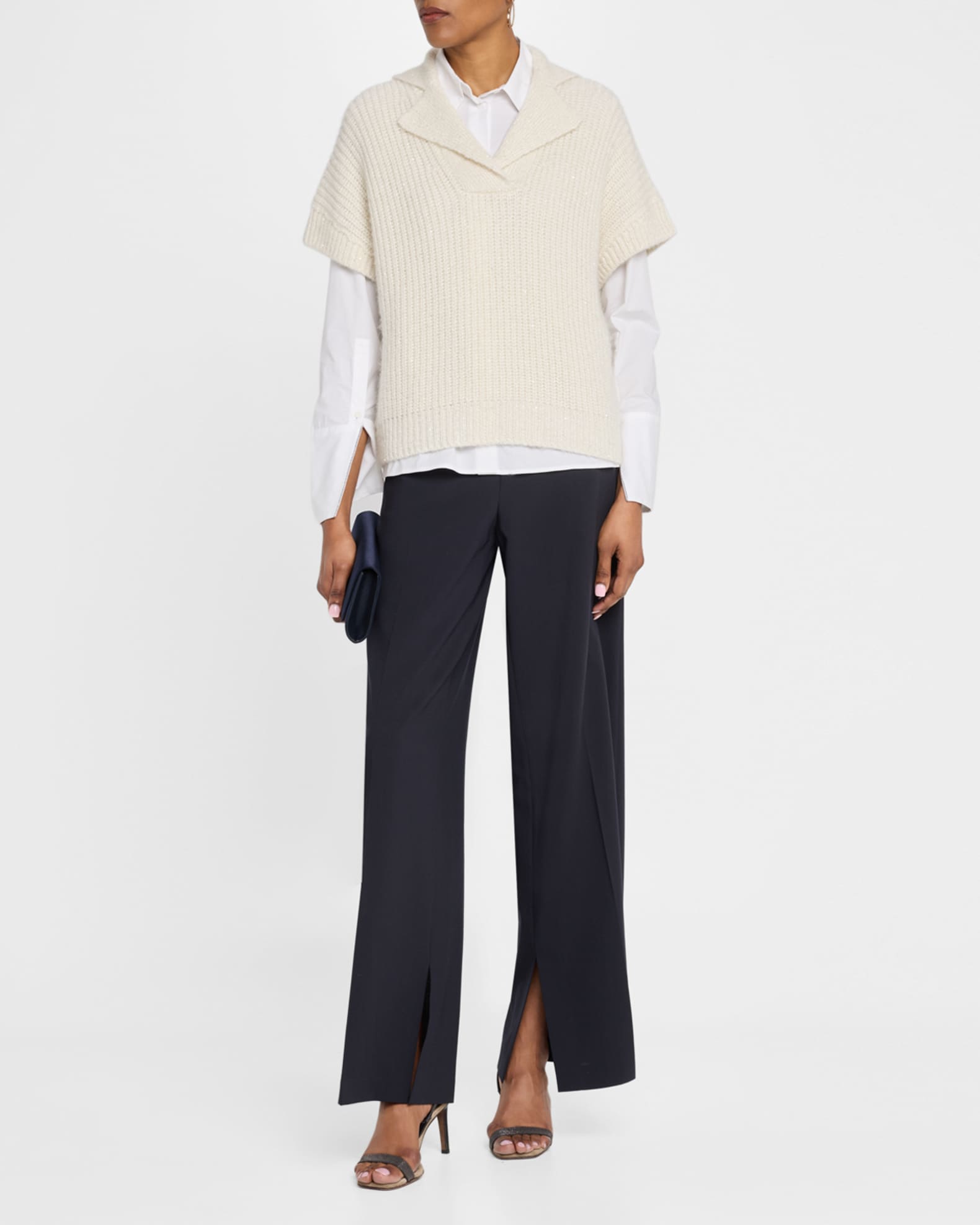 Peserico Punto Luce Button-Down Shirt | Neiman Marcus