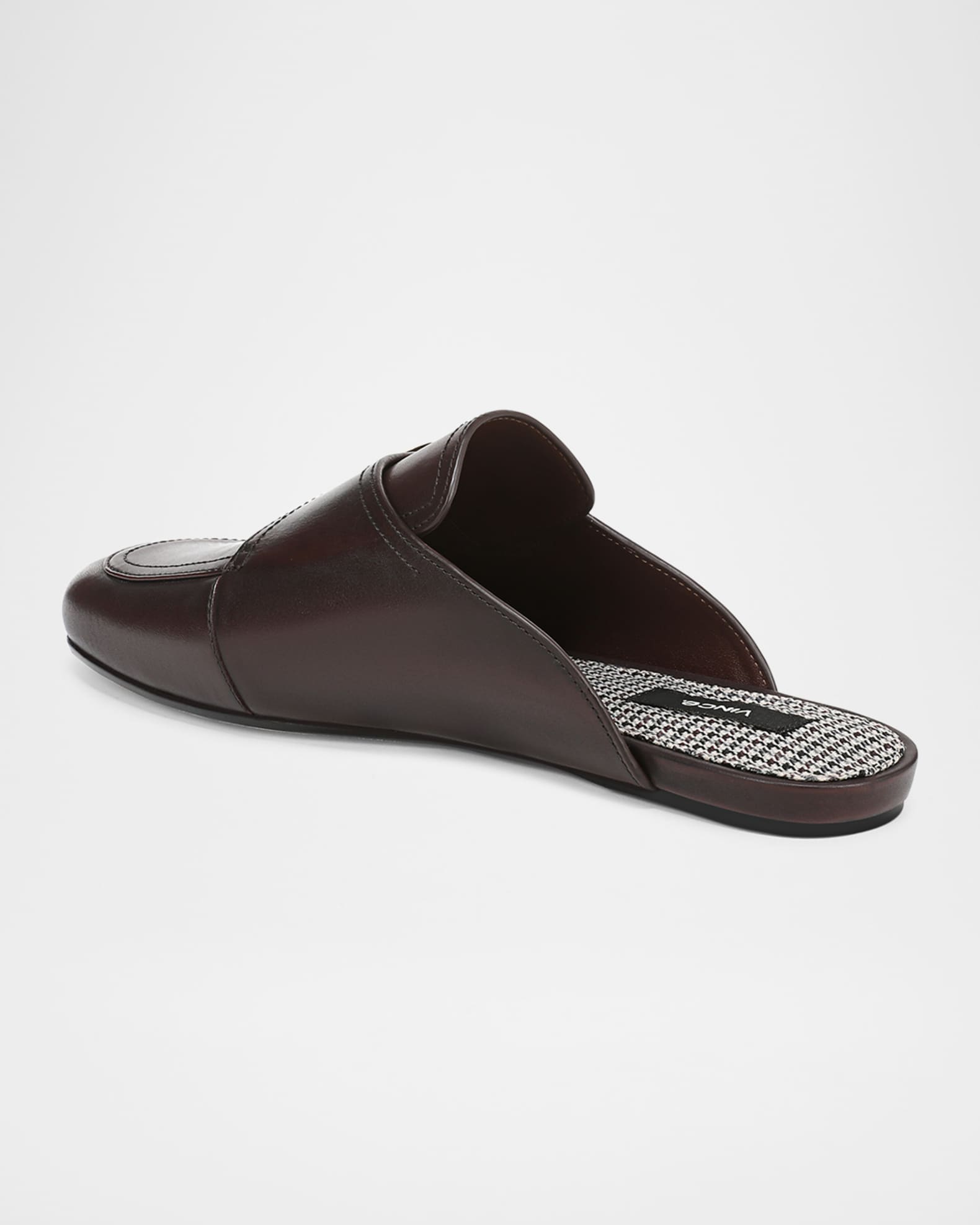 Vince Minetta Leather Buckle Mules | Neiman Marcus