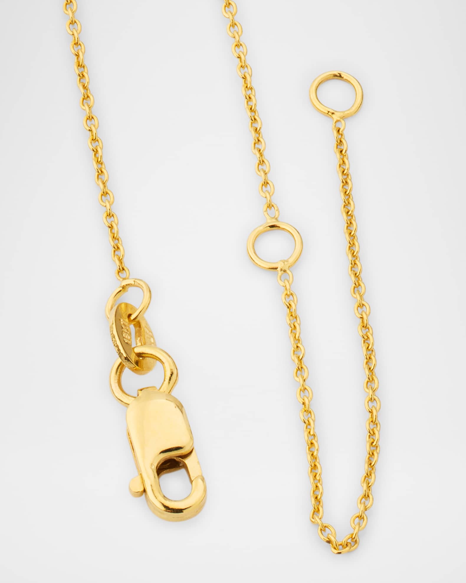 Roberto Coin 18K Yellow Gold Diamond Guinea Pig Pendant Necklace ...