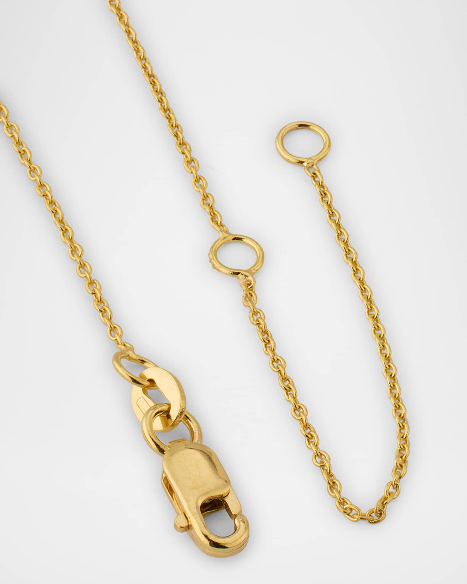 Roberto Coin 18K Gold Mahjong Six of Circles Tile Necklace | Neiman Marcus