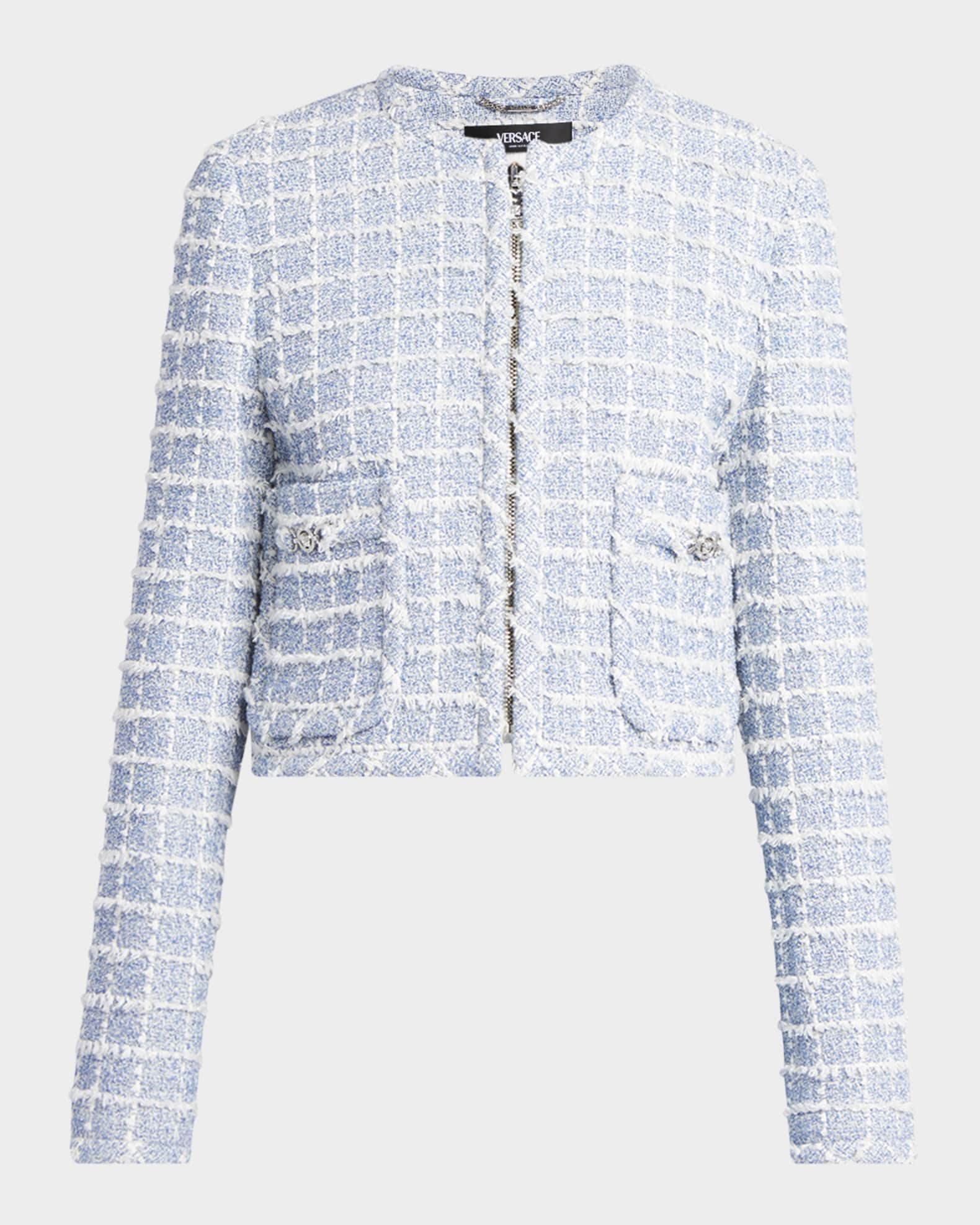 Windowpane Tweed Collection | Neiman Marcus