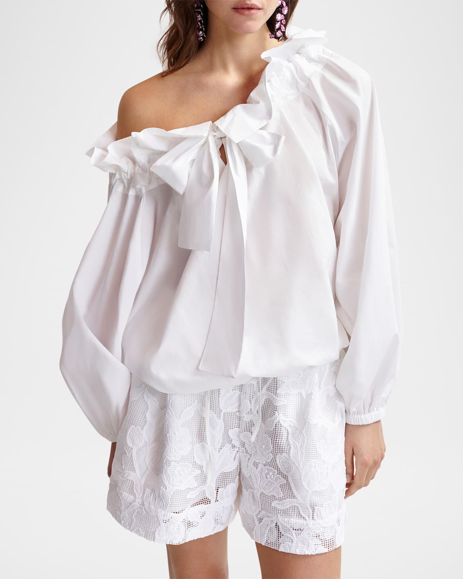 Essentiel Antwerp Hazer Floral Lace Shorts | Neiman Marcus