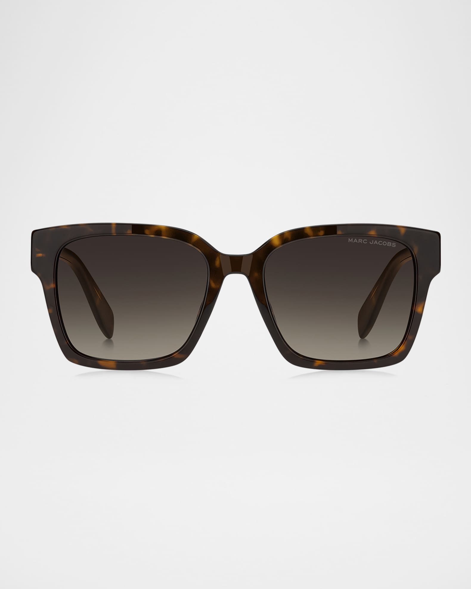 Marc Jacobs Tortoise Rectangle Sunglasses | Neiman Marcus