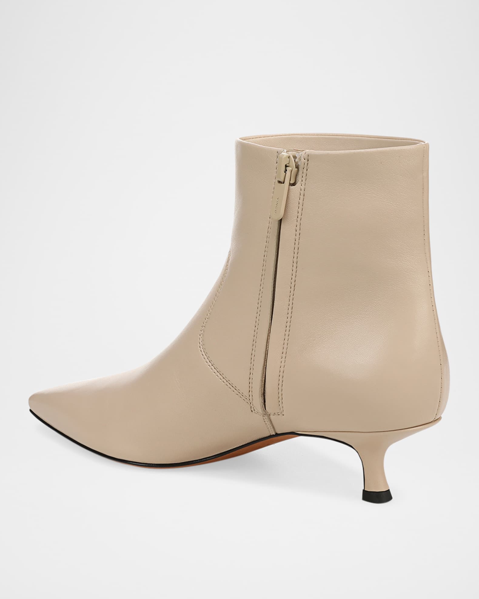 Vince Simone Leather Ankle Boots | Neiman Marcus