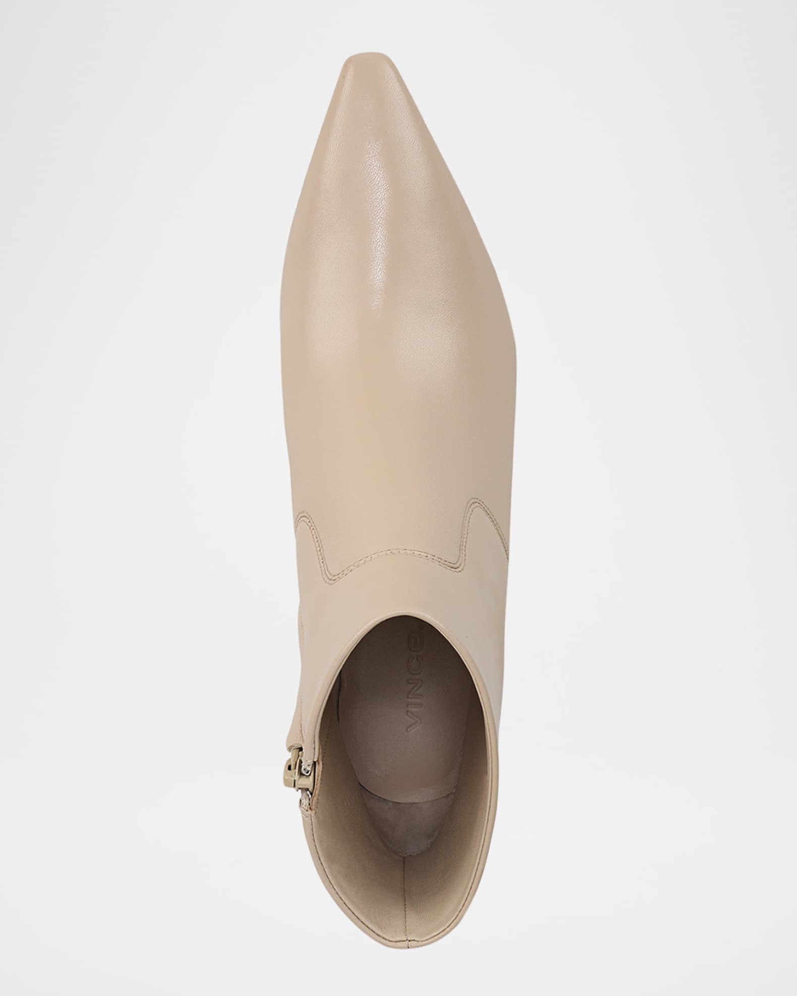 Vince Simone Leather Ankle Boots | Neiman Marcus
