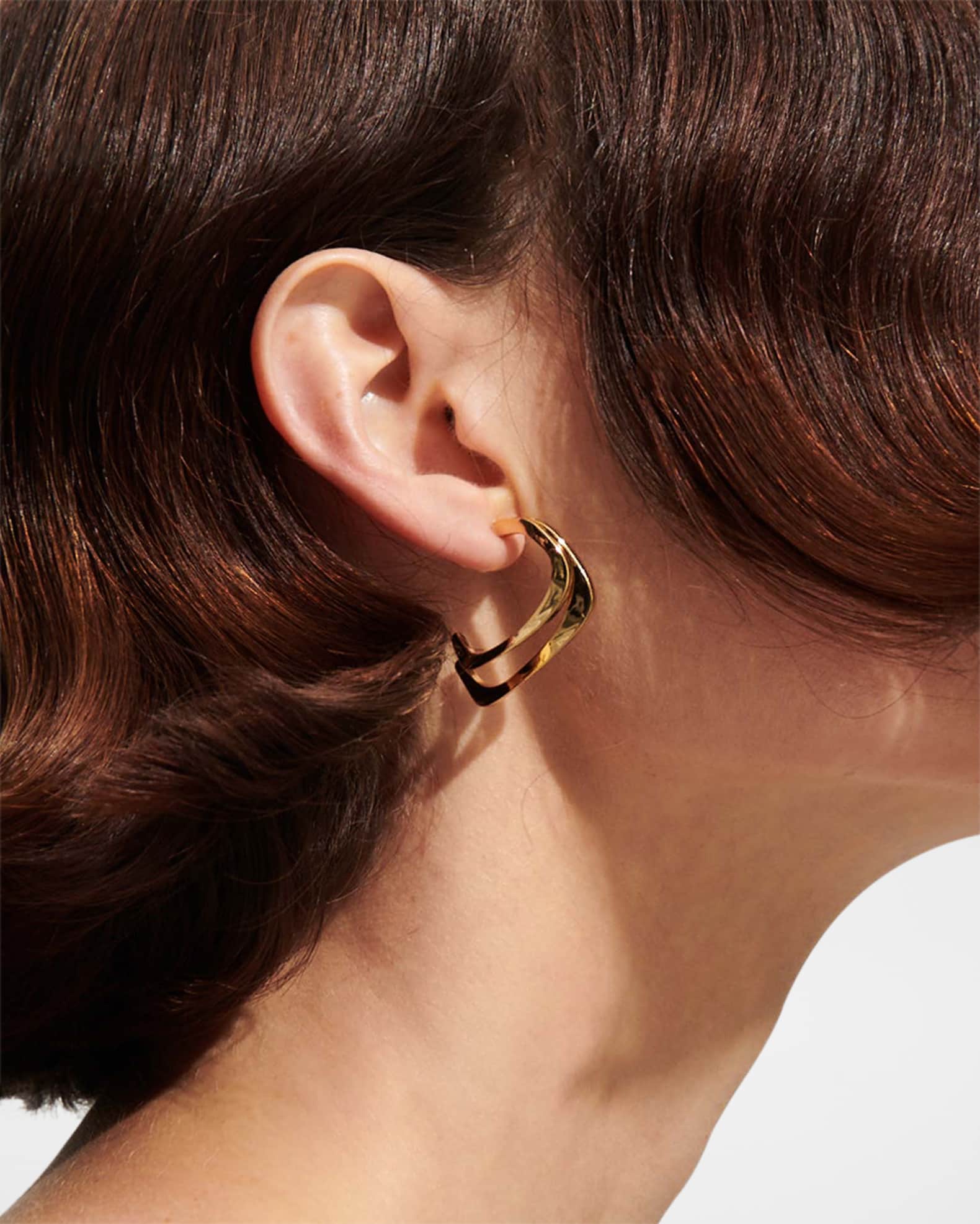 DEMARSON Sandro Hoop Earrings | Neiman Marcus