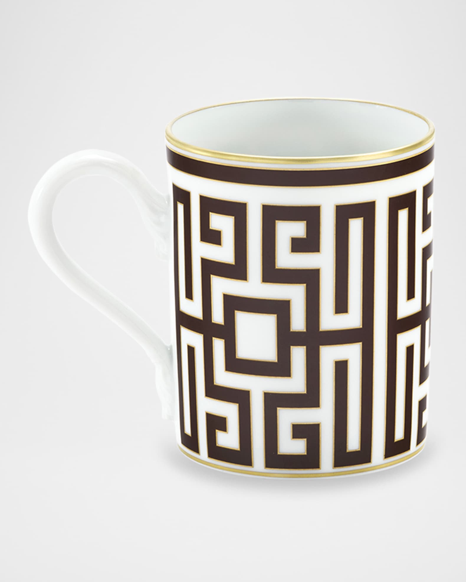 GINORI 1735 Labirinto Ebano Mug, 12.8 oz. | Neiman Marcus