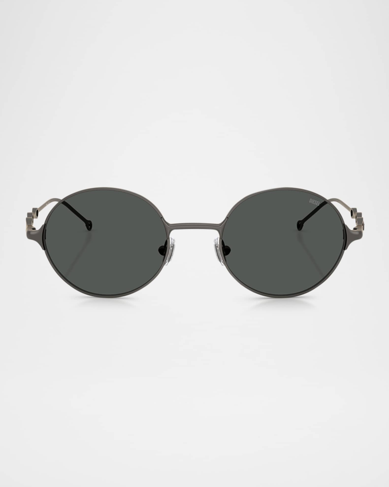Diesel Men's DL1008 Round Sunglasses | Neiman Marcus