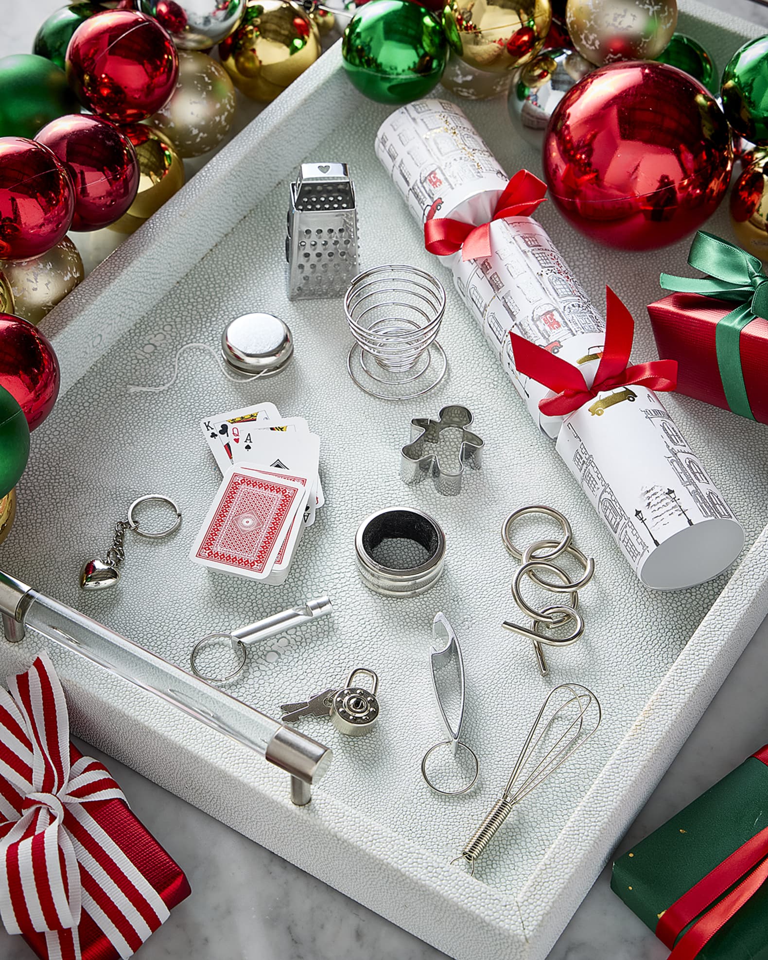 Robin Reed Uptown Christmas Crackers, Set of 6 | Neiman Marcus